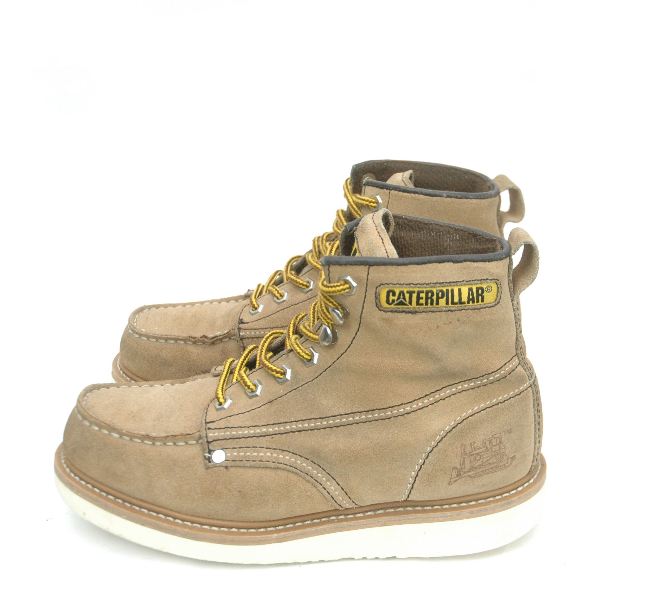 Caterpillar × Vintage Vintage Caterpilar Moc Toe Work Boots | Grailed
