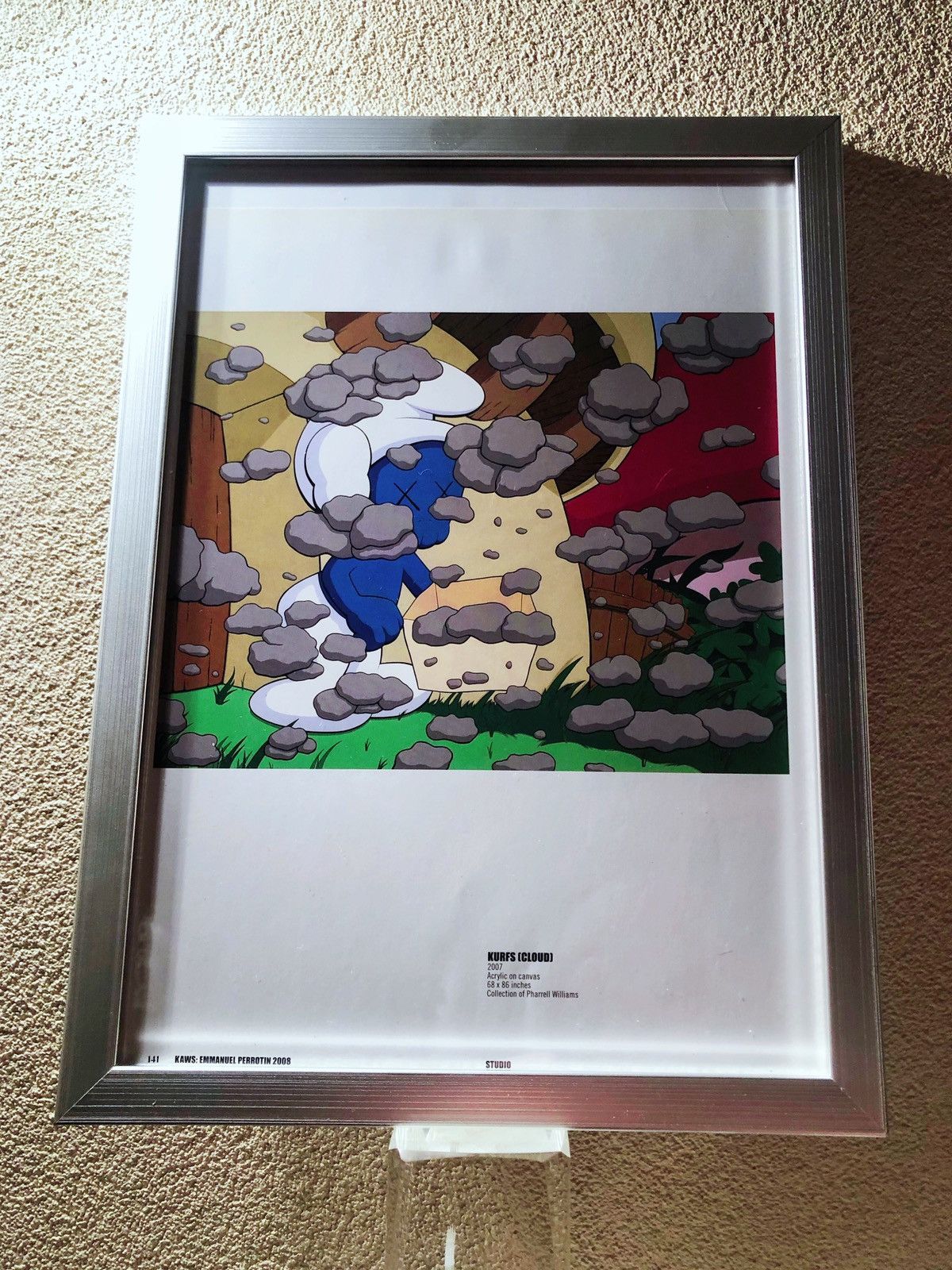 Kaws Kaws KURFS (CLOUD) photo frame | Grailed