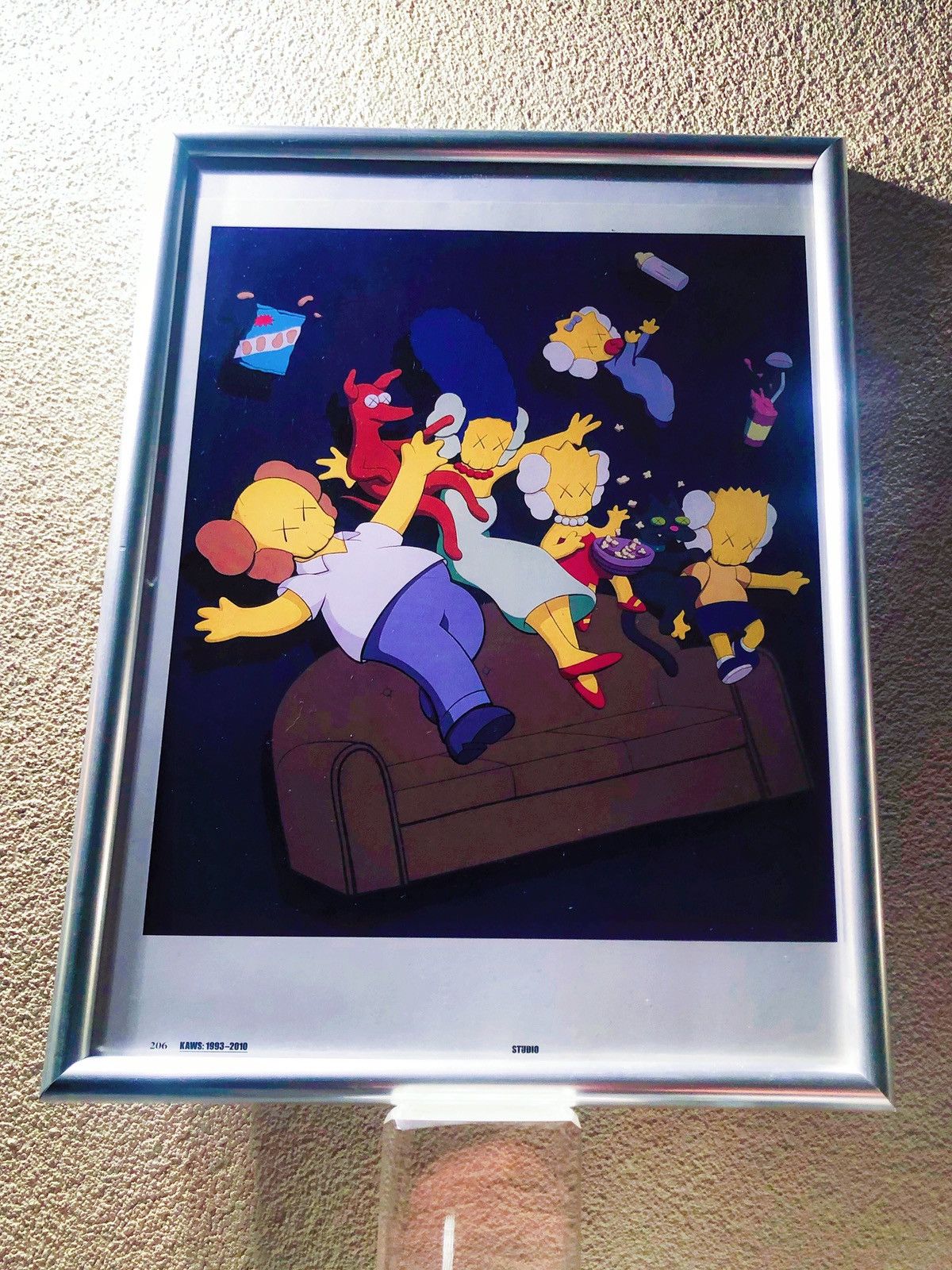 Kaws Kaws KIMPSONS 1 photo frame | Grailed