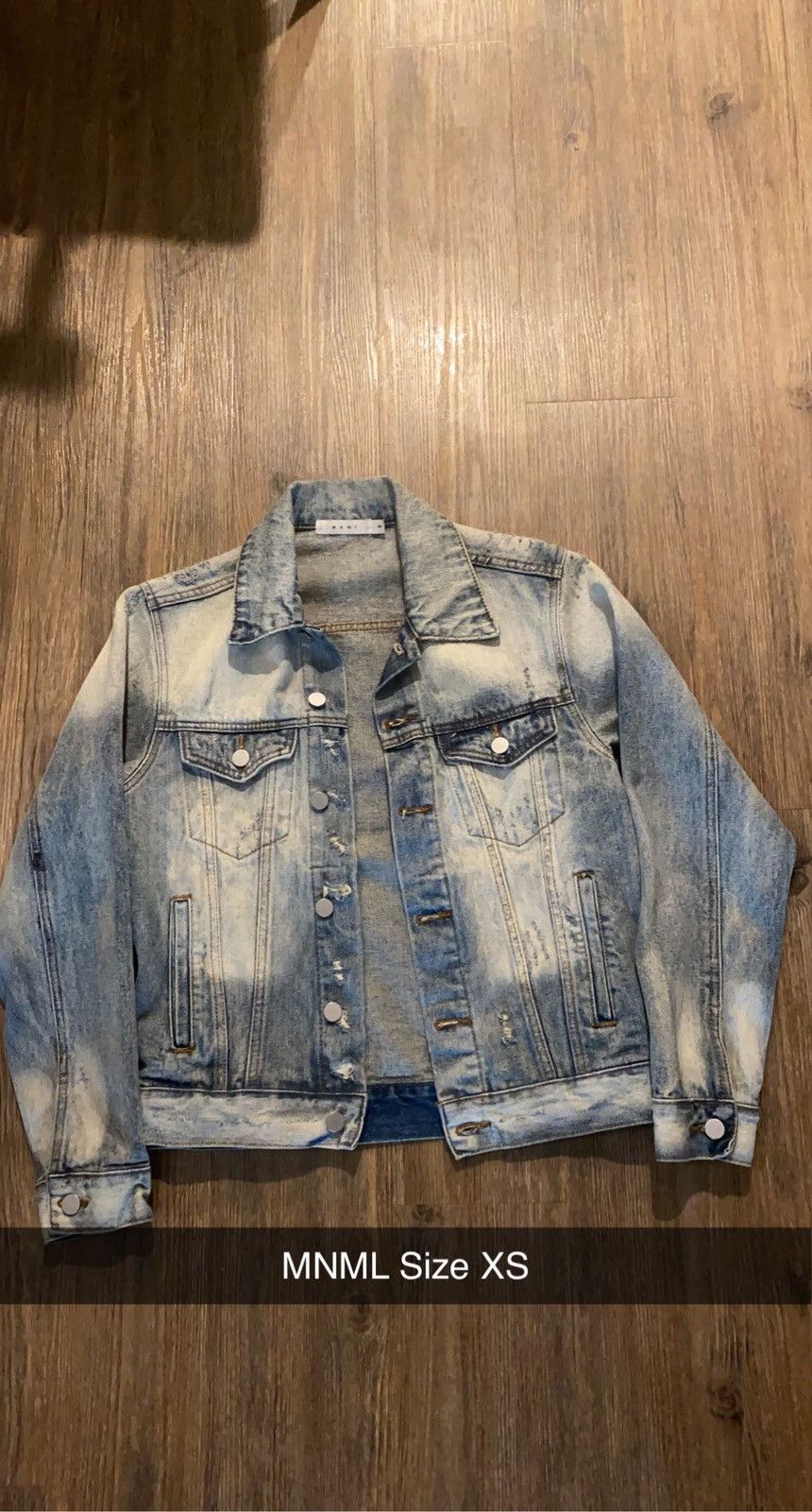 MNML MNML Demin Jacket | Grailed