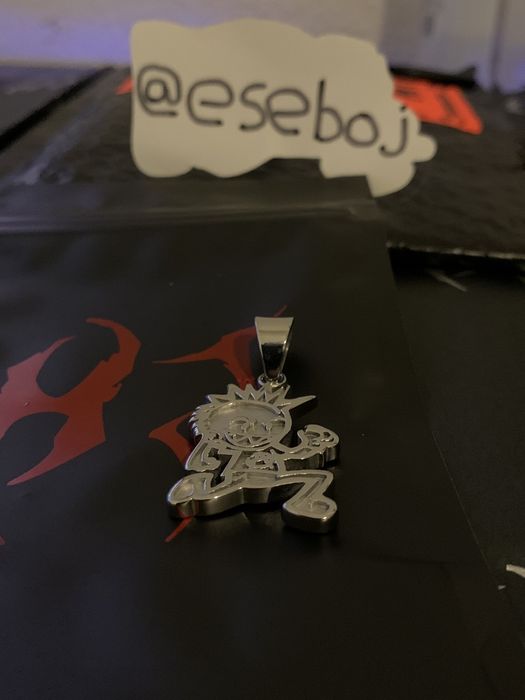 Vintage Hard Jewelry Unreleased Hard Willy Pendant - Stainless Steel ...