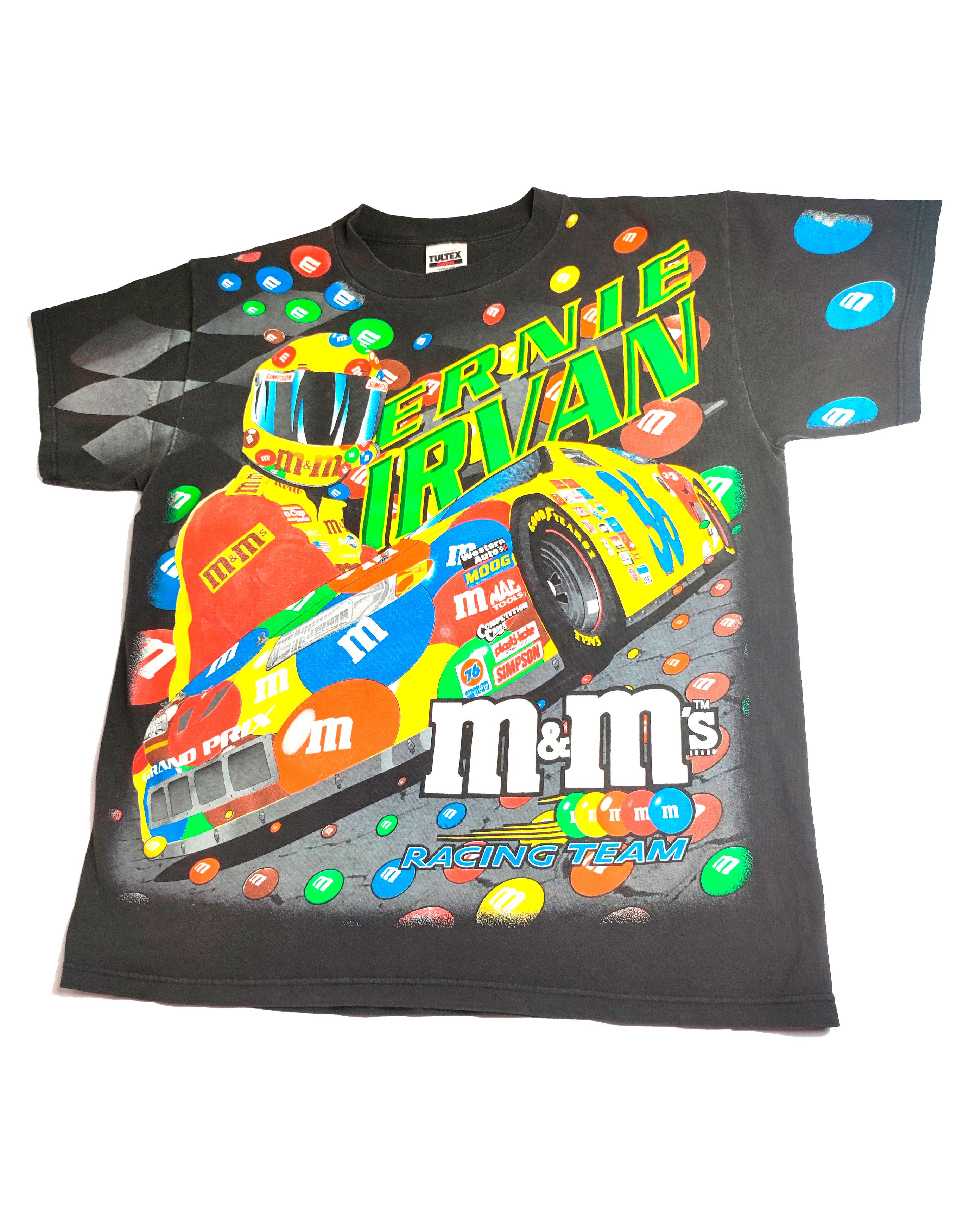 Vintage Nascar M&M Racing Team Ernie Irvan Vintage 90s | Grailed