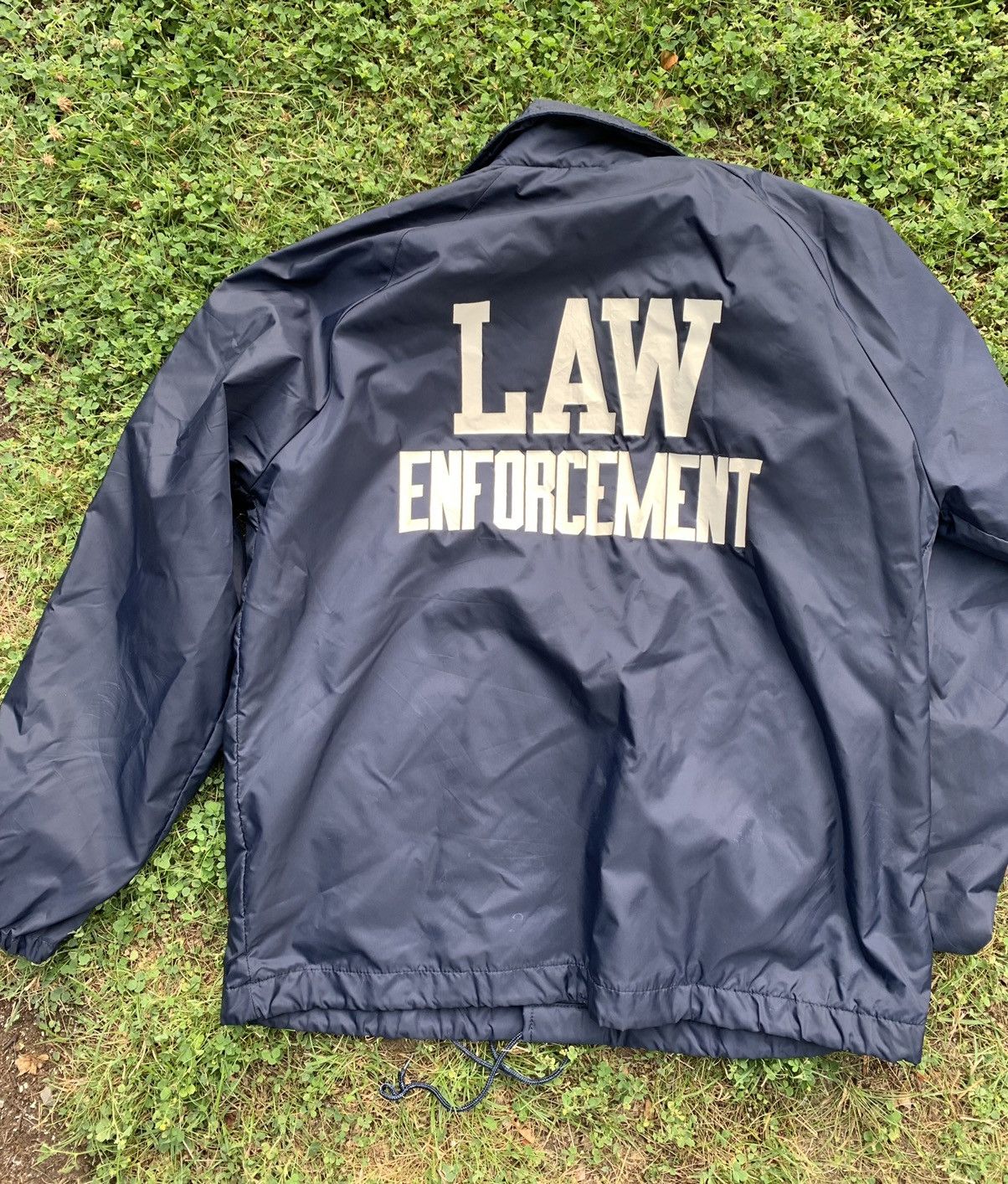 Police × Streetwear × Vintage Vintage Law Enforcement Coach Jacket ...