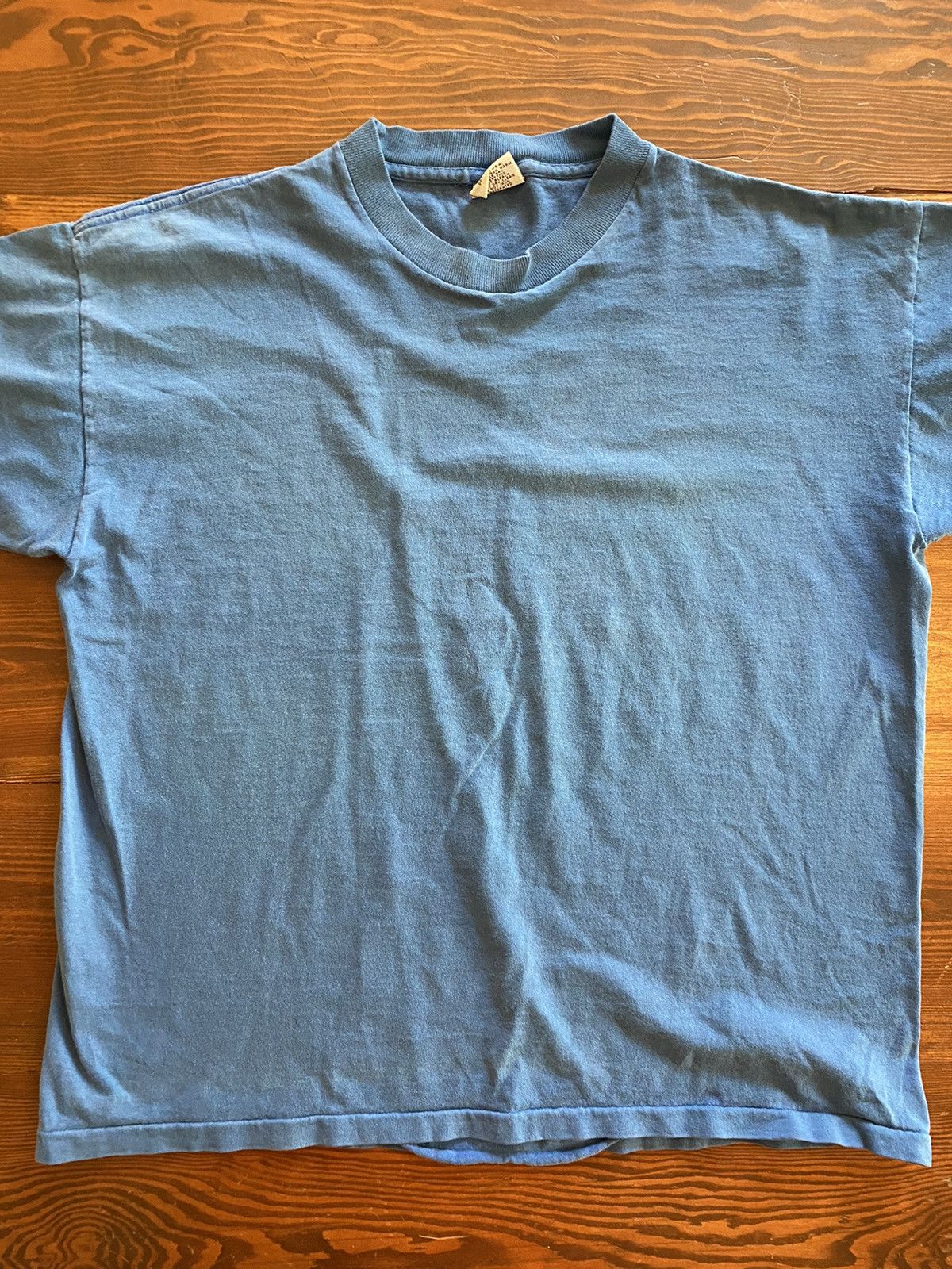 Other × Signal Sport × Vintage Vintage 80’s Basic Royal Blue Boxy Tee ...