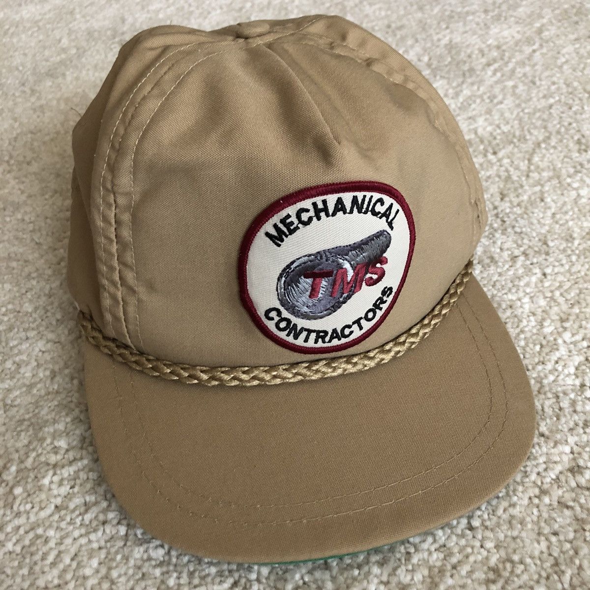 Made In Usa × Streetwear × Vintage 80s Mechanical Contractors TMS Patch ...