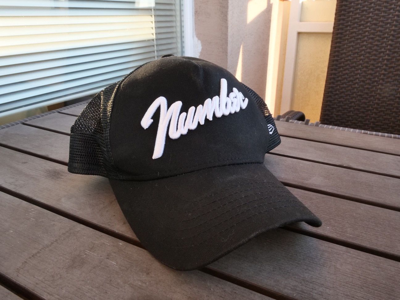 Number (N)ine Number Nine Fender Logo Trucker Cap | Grailed