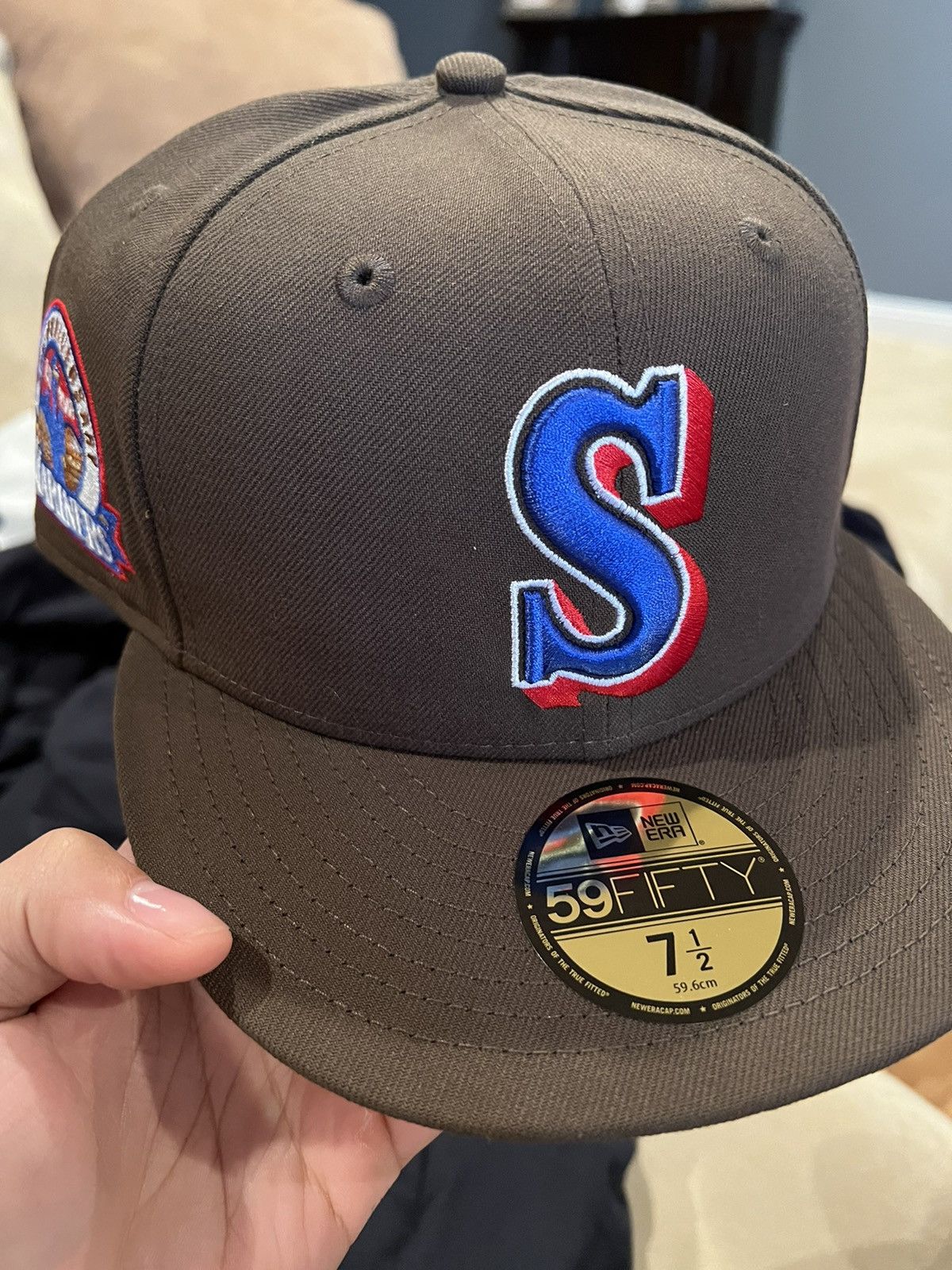 New Era hat club exclusive candy pack seattle snickers 7 1/2 | Grailed