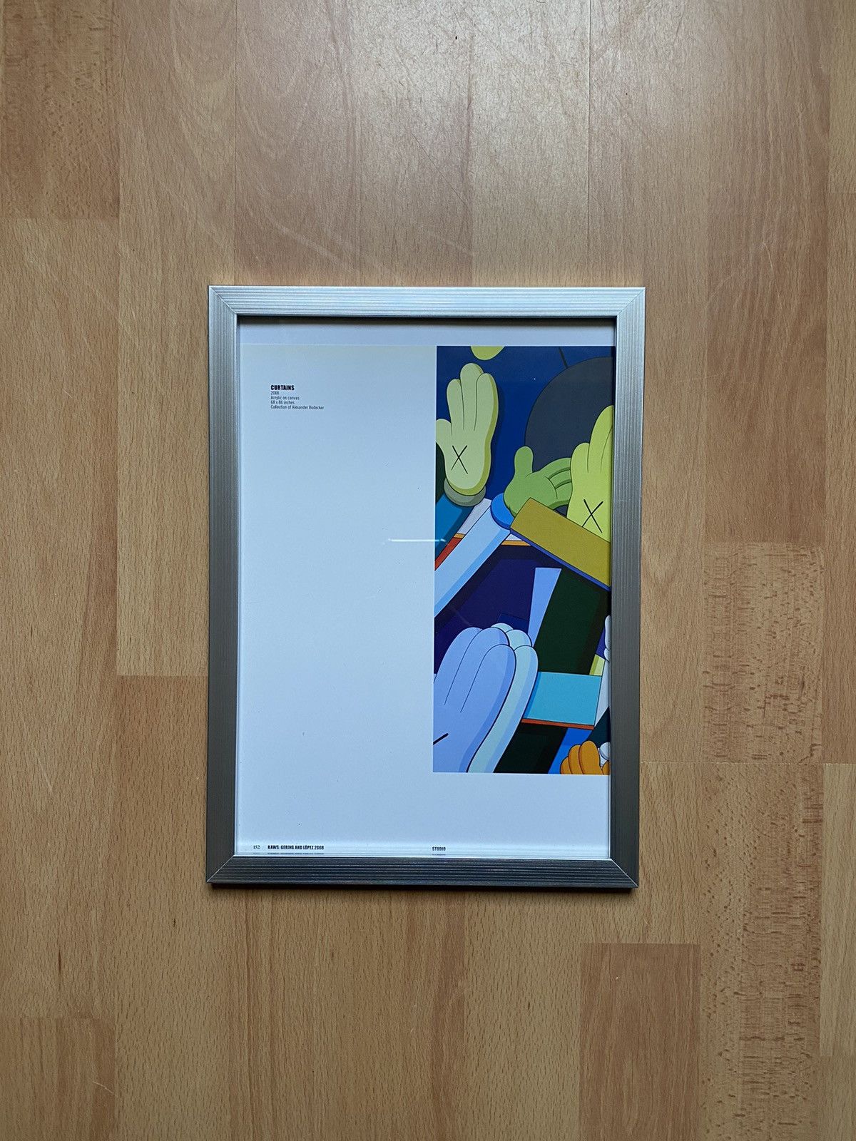 Kaws Kaws CURTAINS 1 photo frame | Grailed