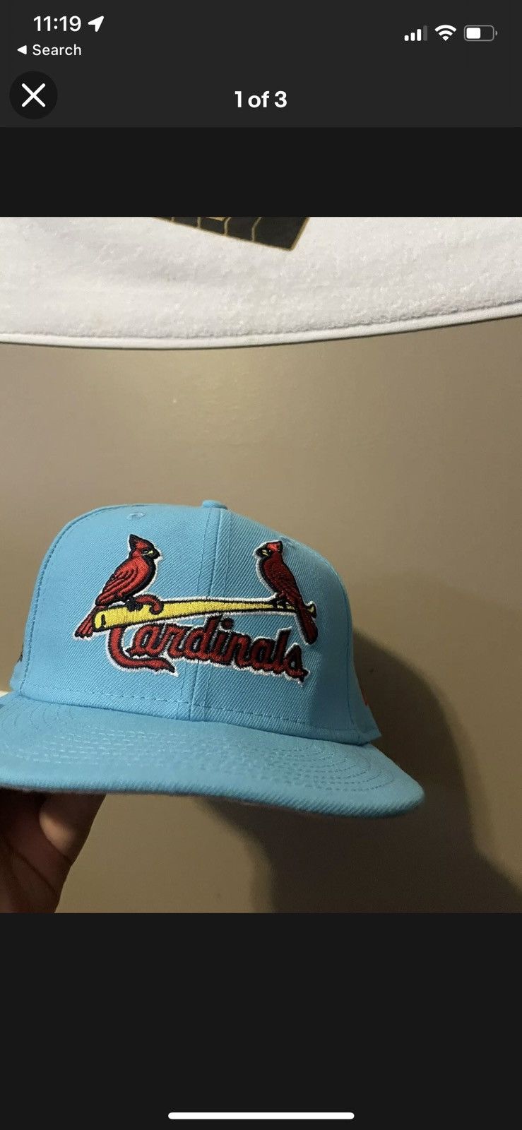 New Era St. Louis cardinalsfitted 71/2 Busch stadium final Szn patch ...