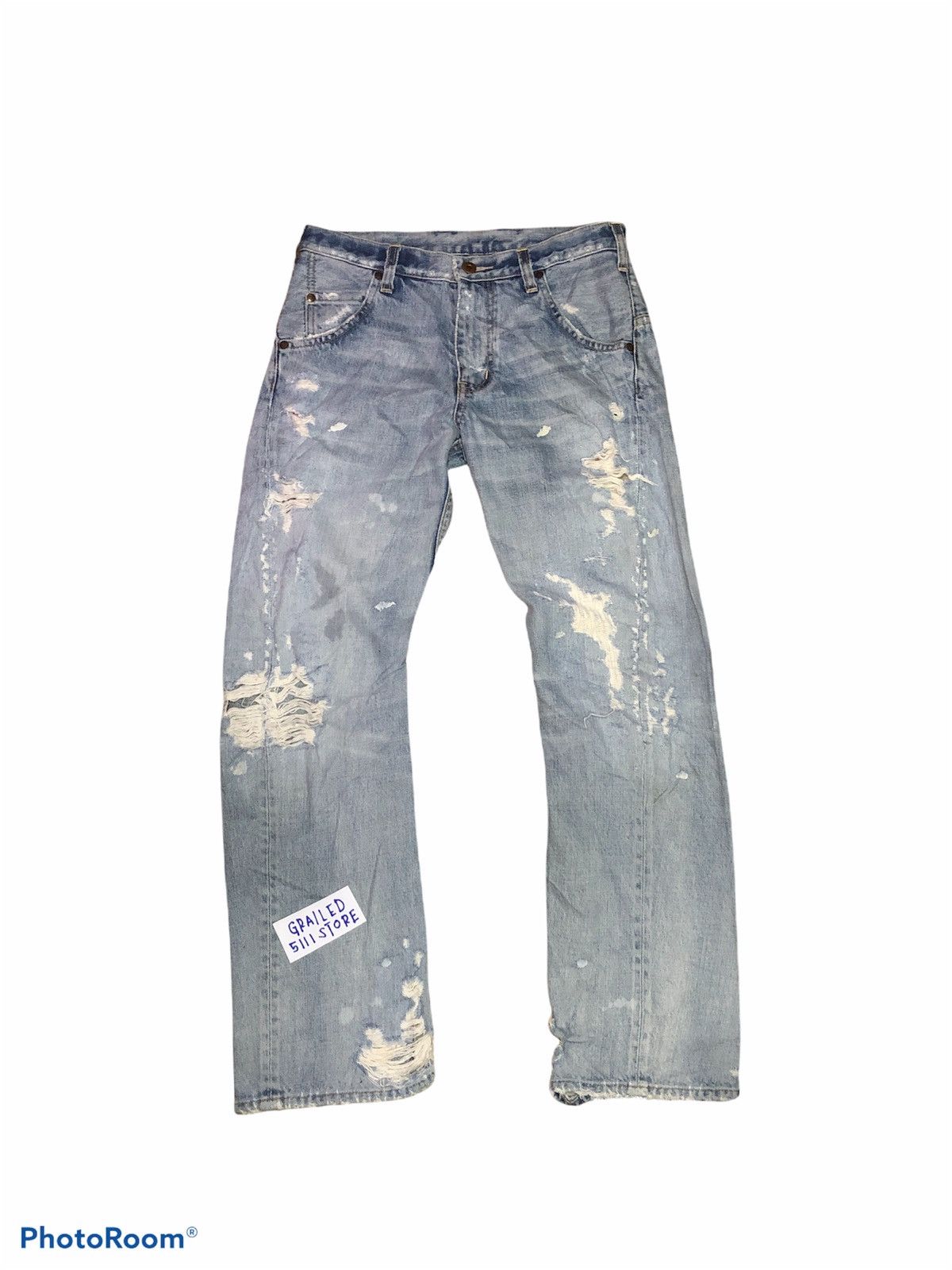 Avant Garde × Distressed Denim × Japanese Brand Distressed Twist RNA ...
