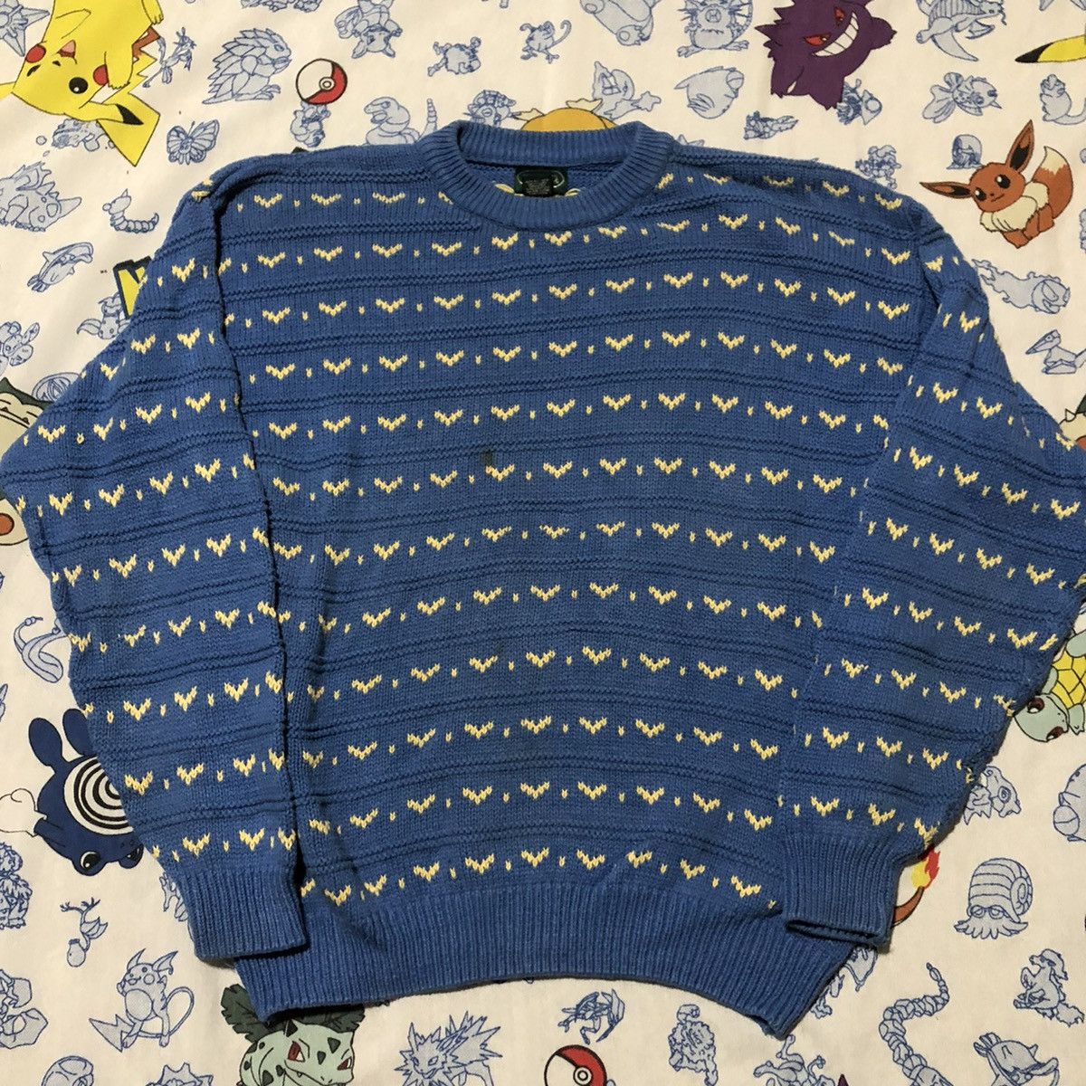 Izod × Vintage Vintage 90s Izod Pattern Sweater | Grailed