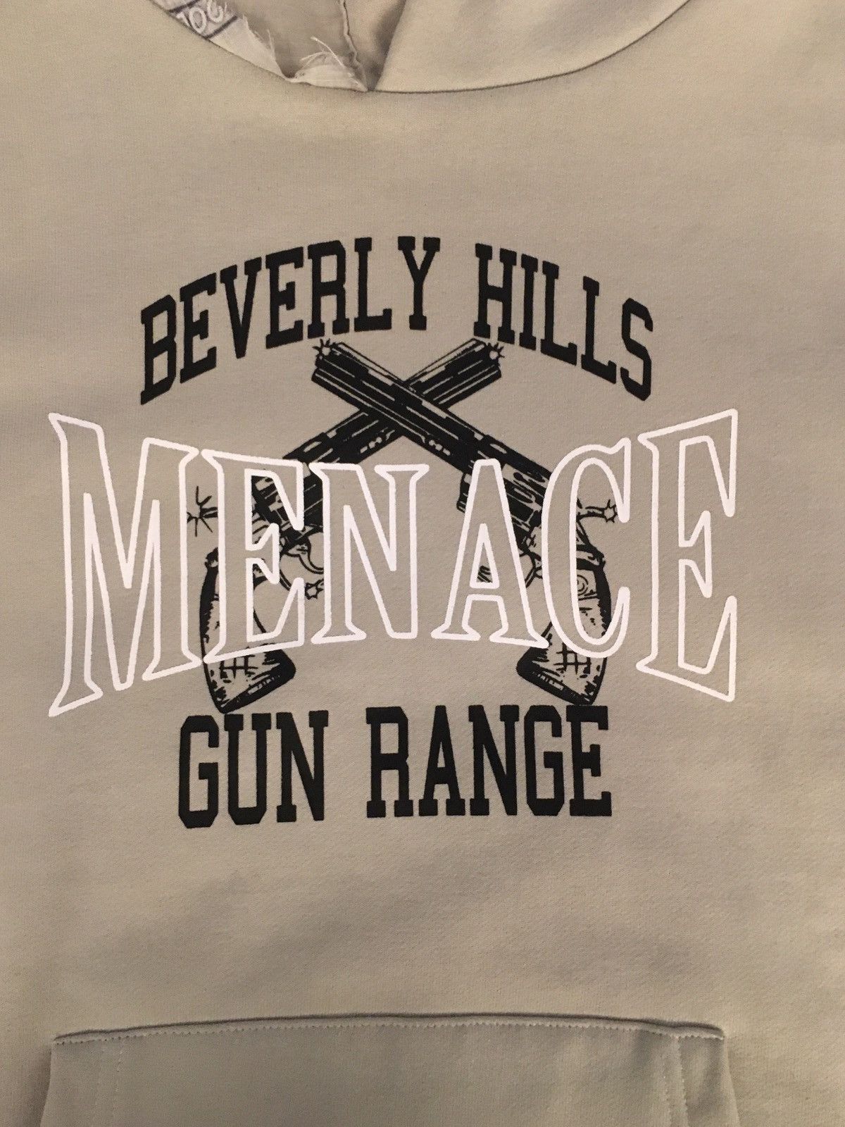 Menace Menace Los Angeles Beverly Hills Gun Range Hoodie | Grailed