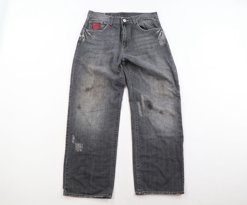 Vintage Vintage G-Unit Distressed 50 Cent Baggy Wide Denim Jeans | Grailed