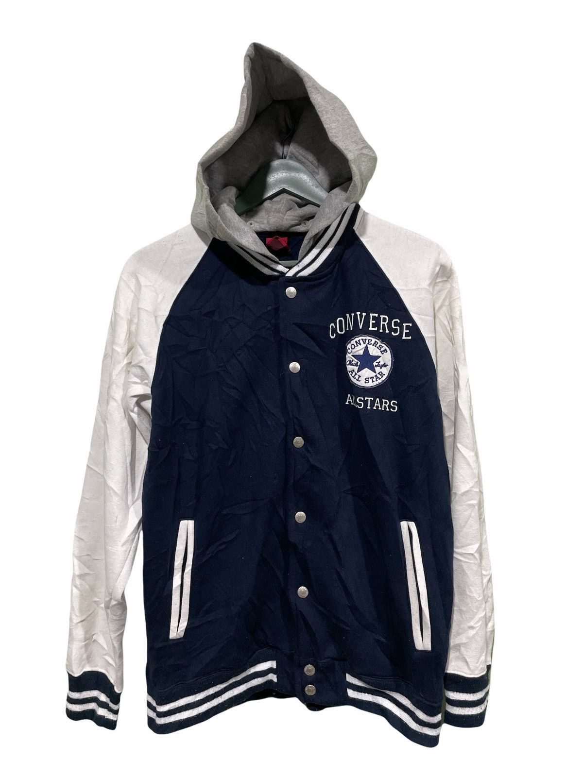 Converse × Varsity Jacket Vintage 90s Converse Varsity Jacket ...