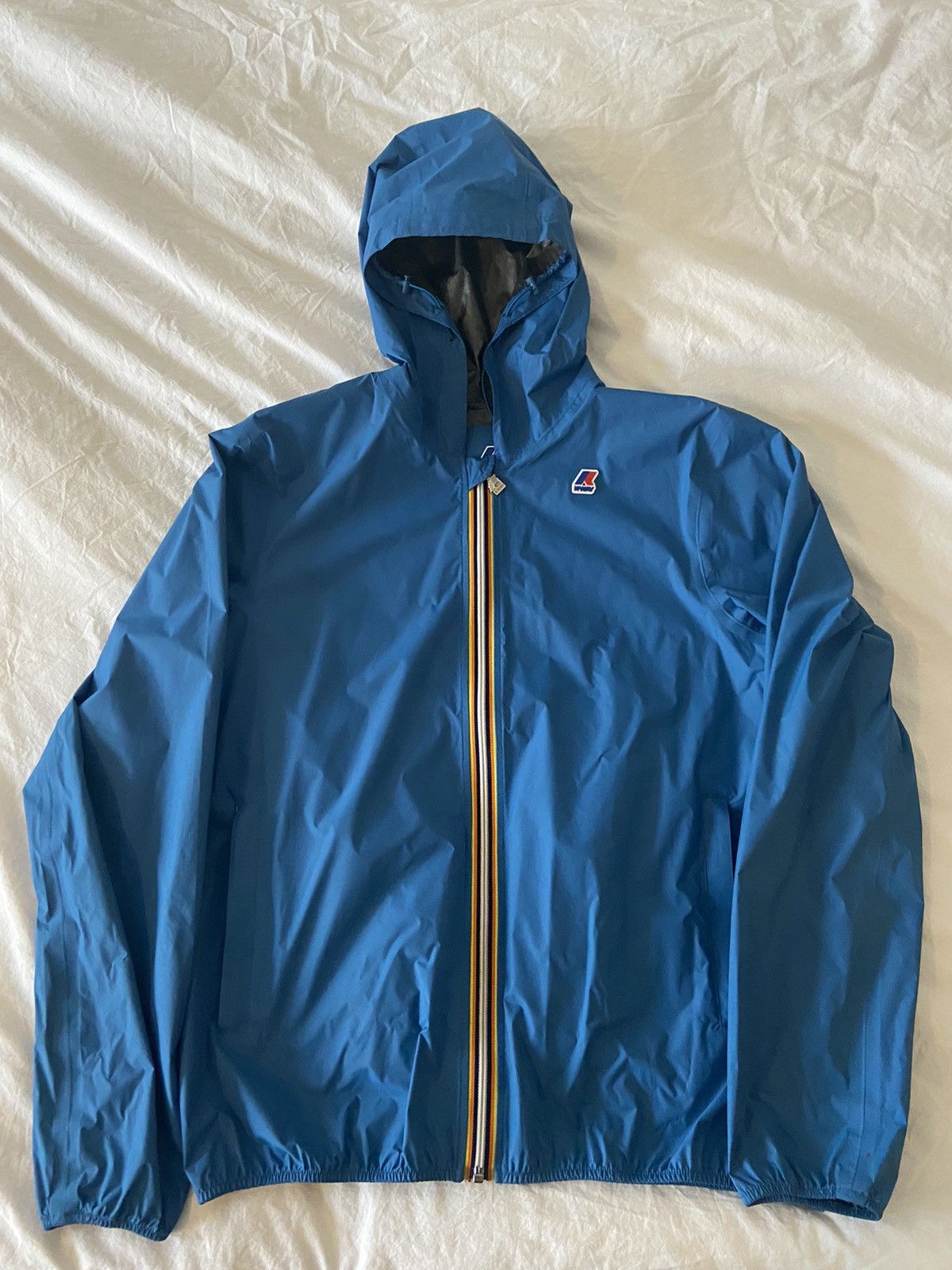 K-Way K-Way Light Blue Jacket | Grailed