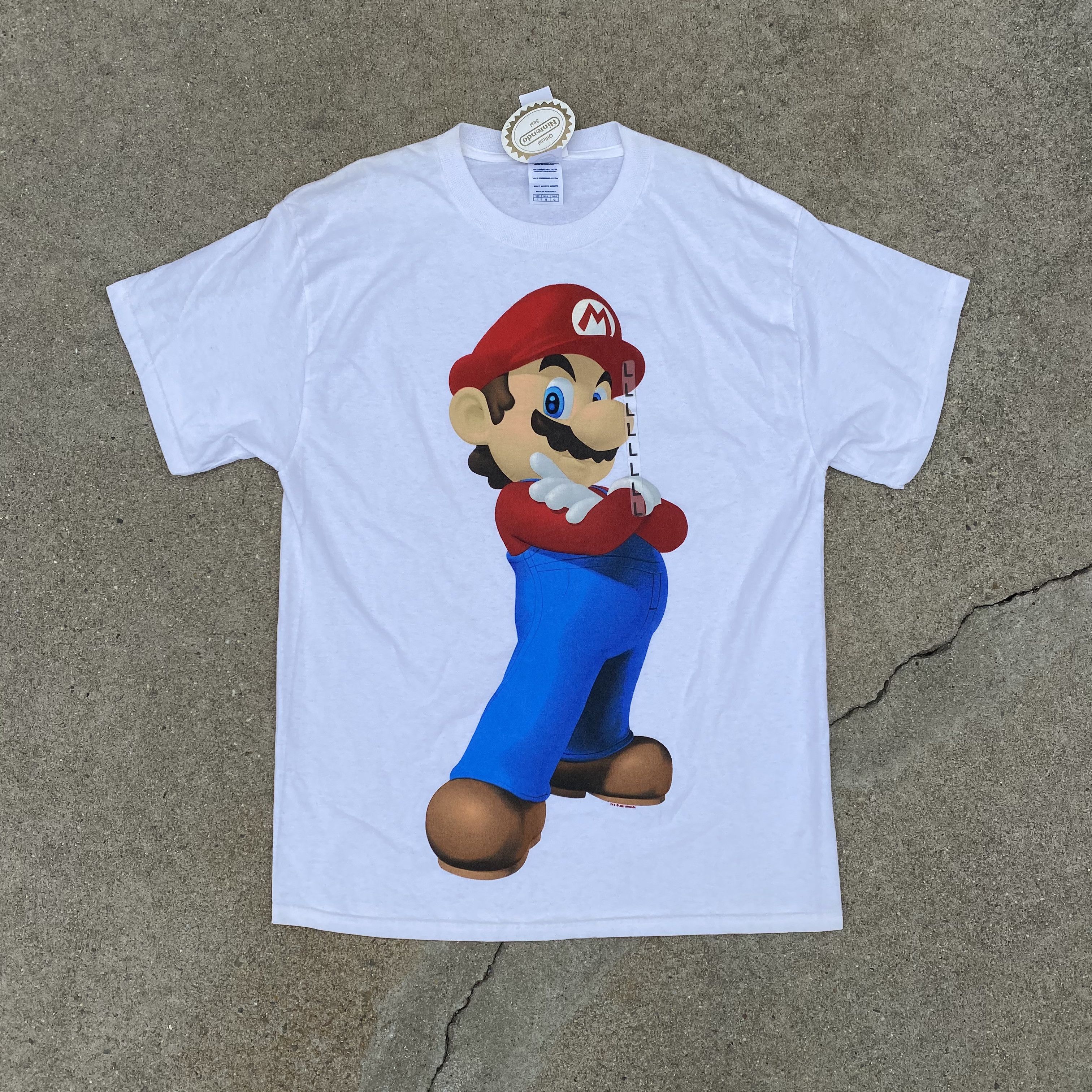 Nintendo × Vintage Y2K Super Mario Nintendo Tee | Grailed