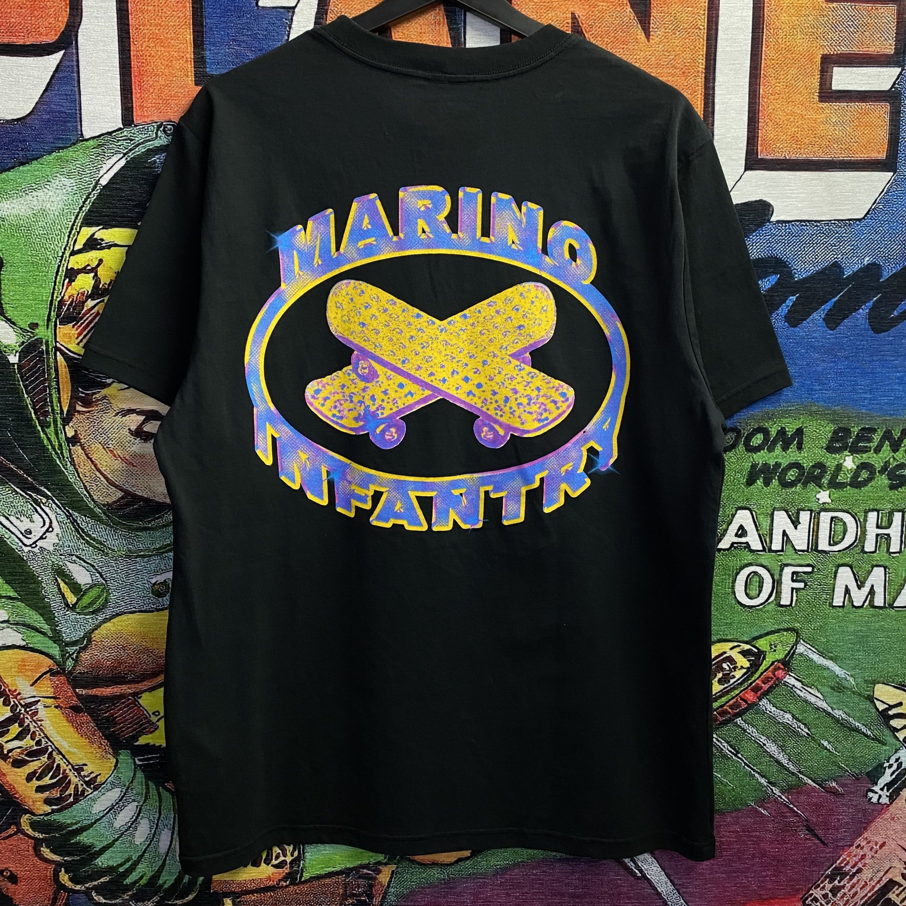 Dover Street Market New Marino Infantry Classic Logo Tee Shirt size Large | Grailed