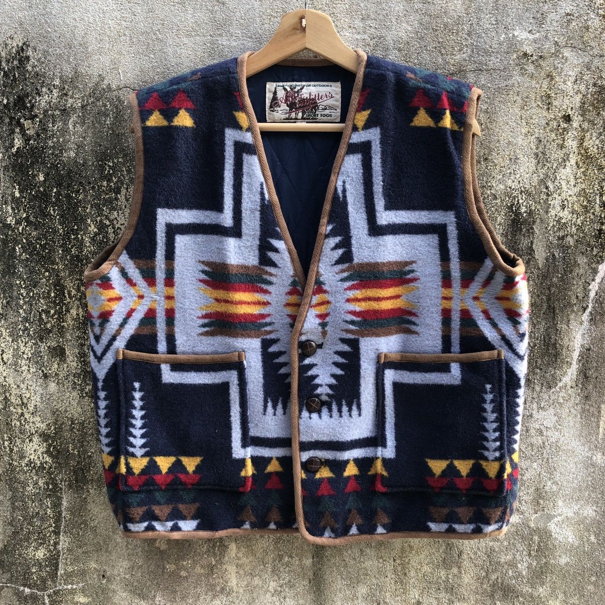 Japanese Brand × Native × Navajo Native Navajo Vest Allix Outfitters ...