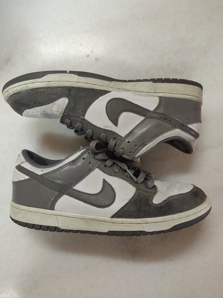 Nike NIKE DUNK LOW "GREY WHITE" virgil travis sb dior duke zen | Grailed