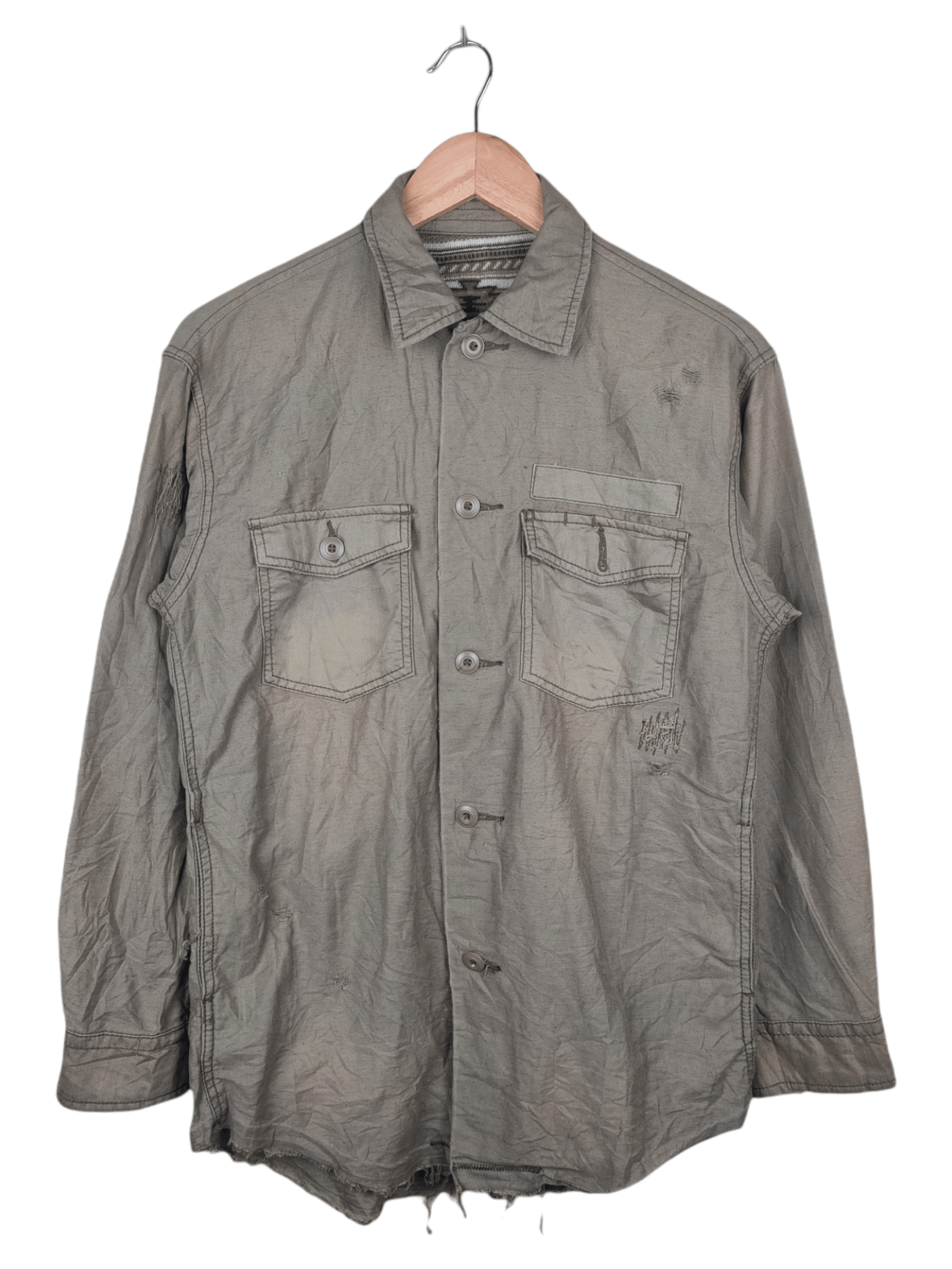 Japanese Brand WAVE International goa company Military Style Jacket ...
