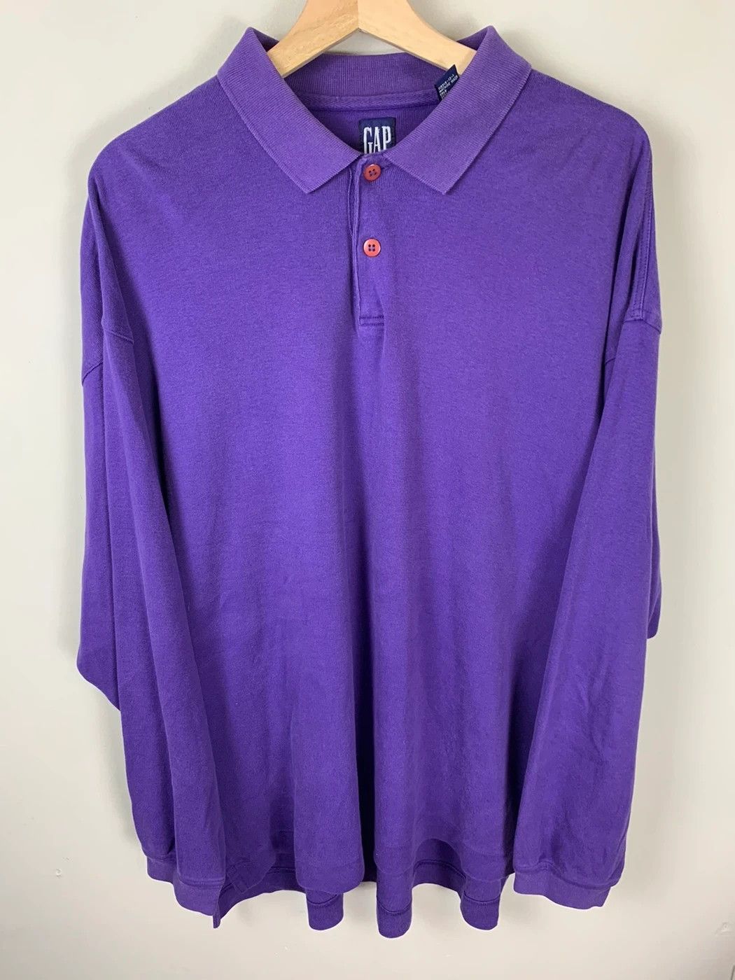 Vintage Vintage Gap Purple Rugby Shirt | Grailed