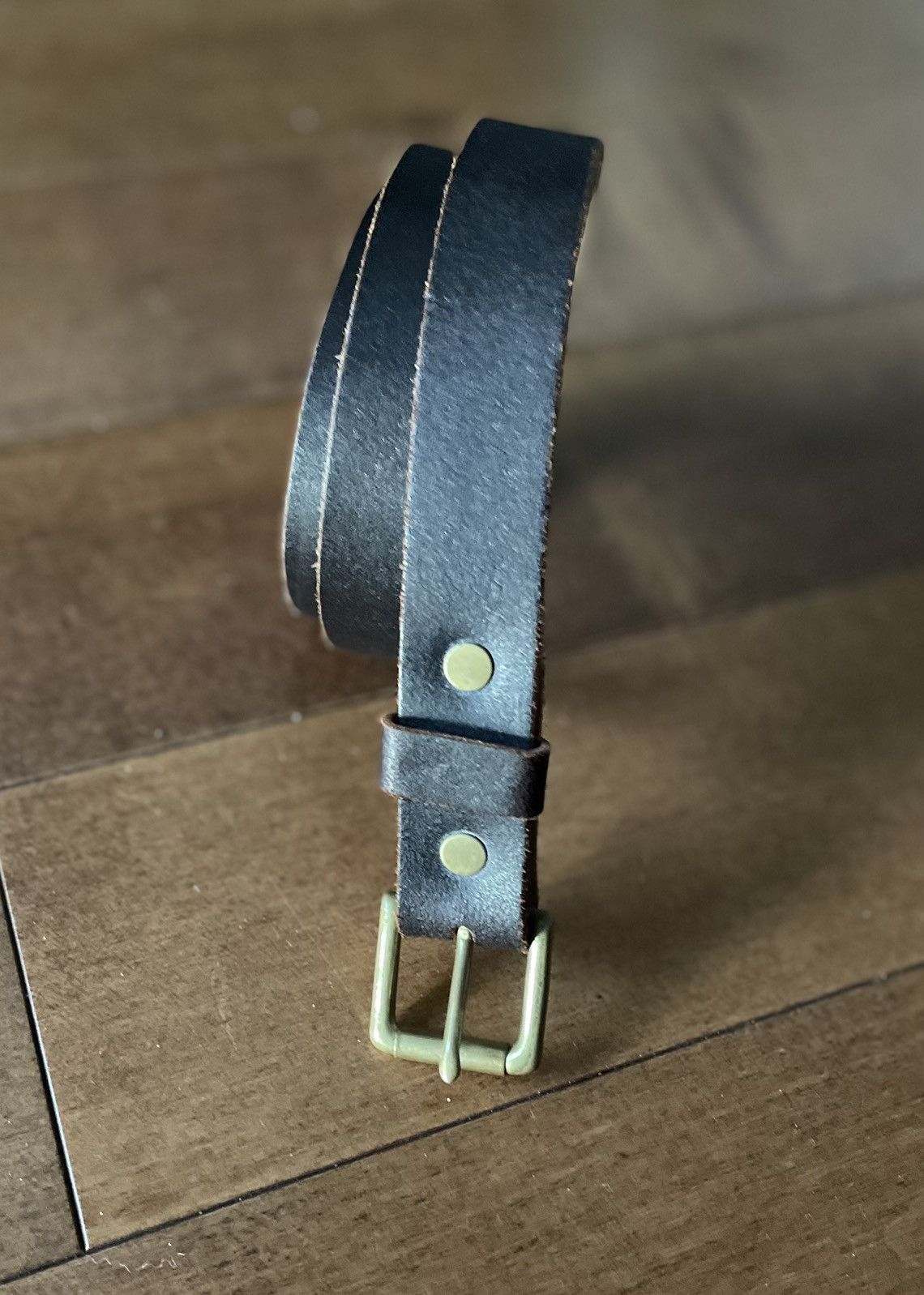 Billykirk Waxed Flesh Thin Belt | Grailed