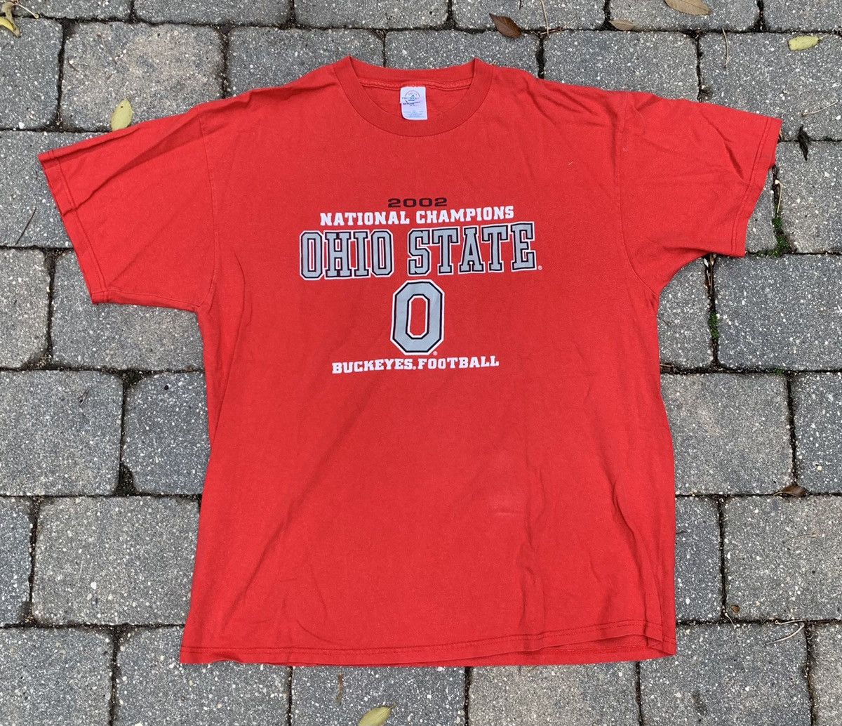 American College × Vintage 2002 Ohio State National Champions Tee Shirt ...
