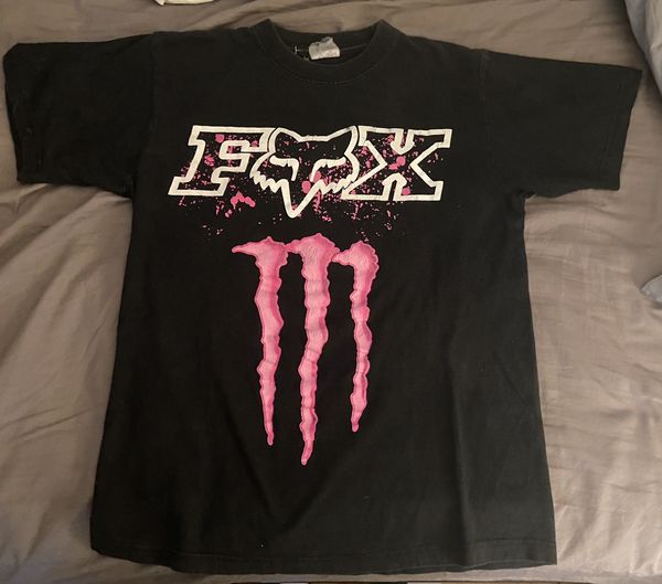 Fox Racing Vintage Monster Energy x Fox Tee | Grailed