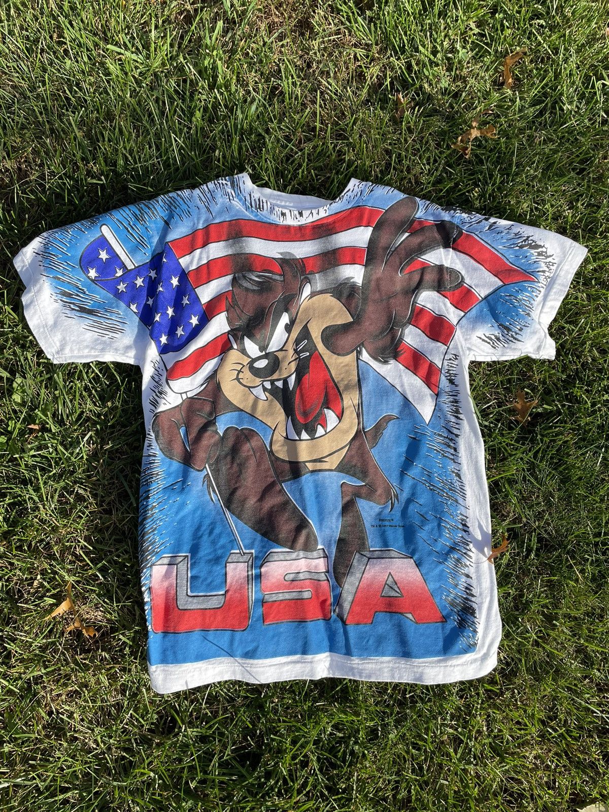 Vintage 1997 USA Taz tee | Grailed
