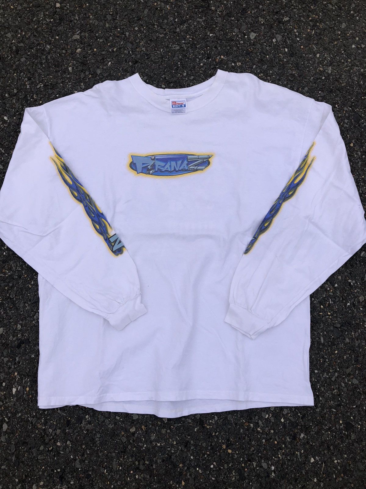 Vintage Vintage Piranaz Longsleeve T-shirt | Grailed