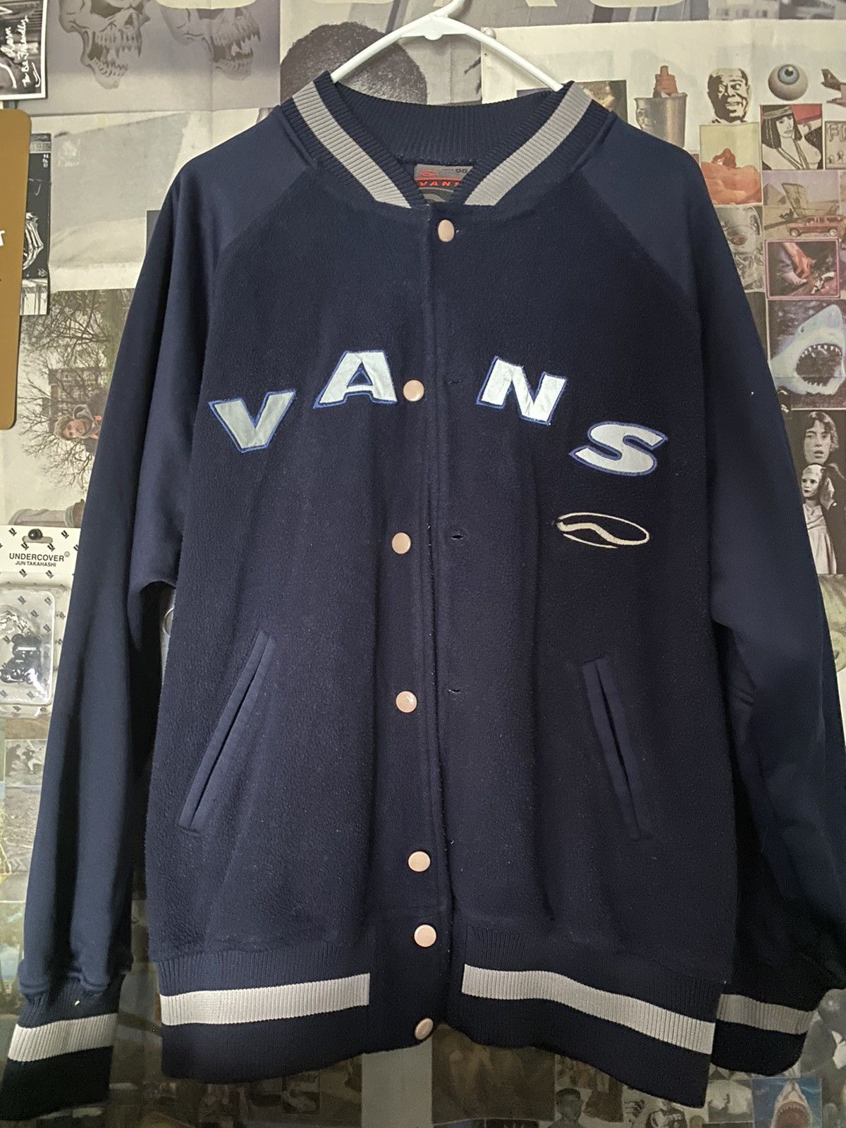 Vans × Vintage Vintage vans varsity jacket | Grailed