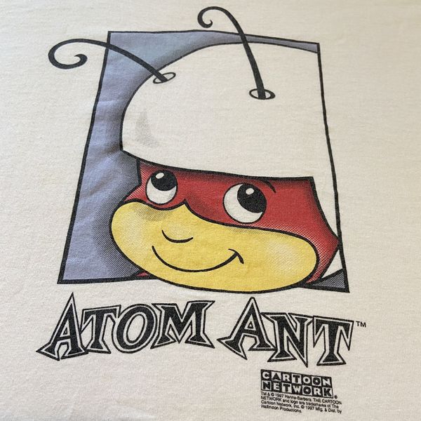 Vintage Vintage 90s Atom Ant Cartoon Network Promo Shirt XL | Grailed