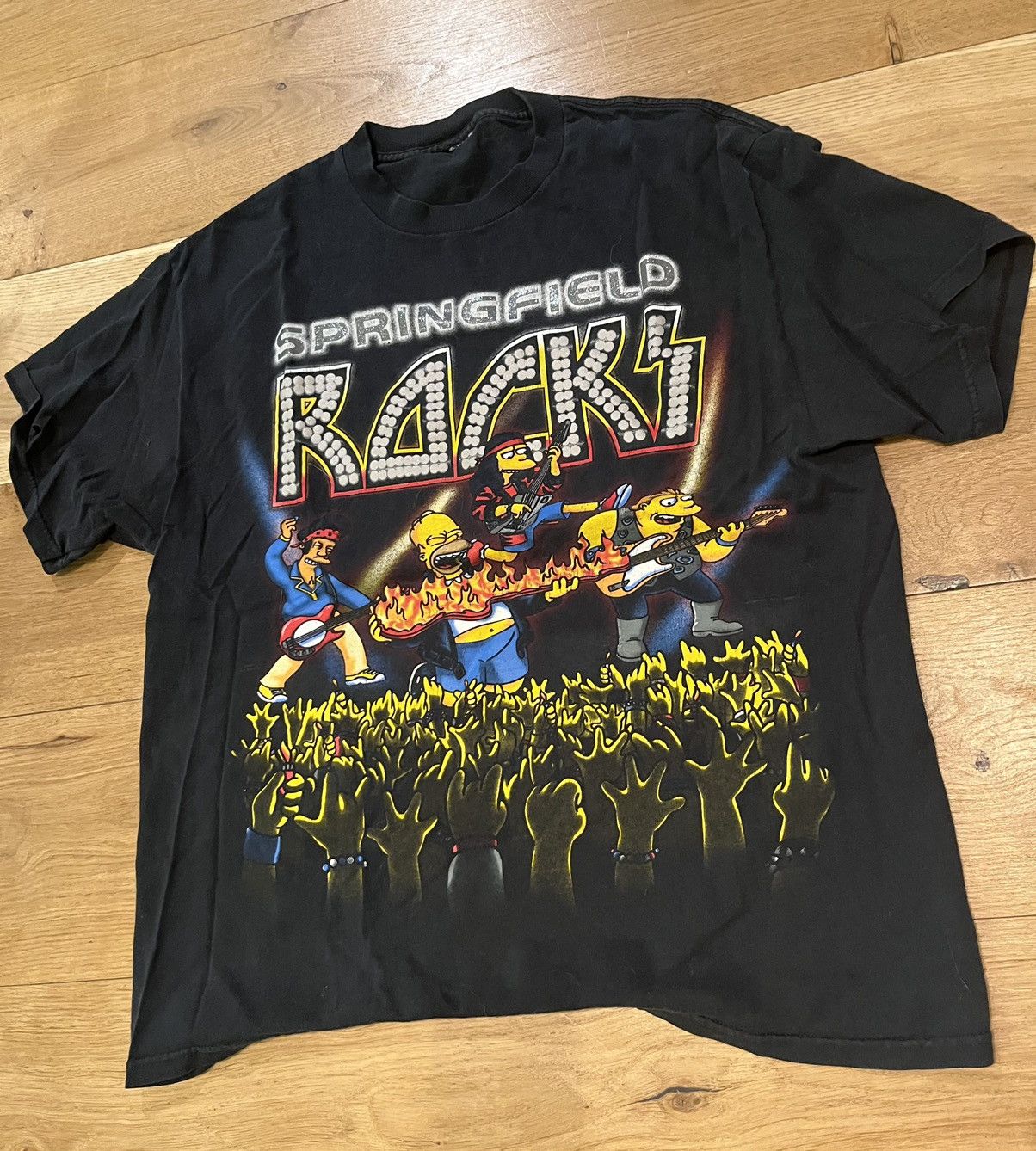 The Simpsons Simpsons Racks ‘The Simpsons’ Vintage Black Tee | Grailed