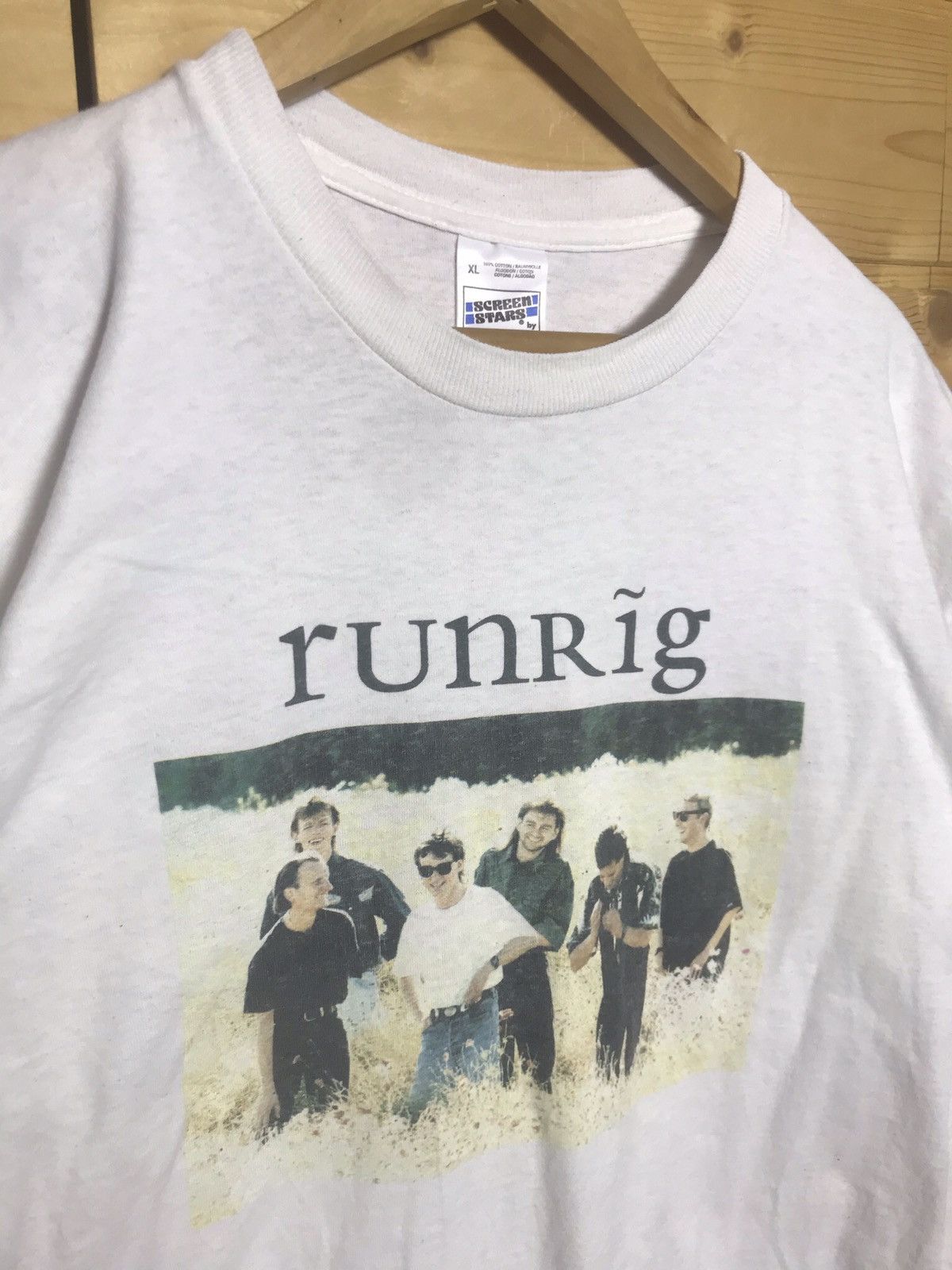Vintage 1997 Vintage 90s Runrig tour t-shirt | Grailed