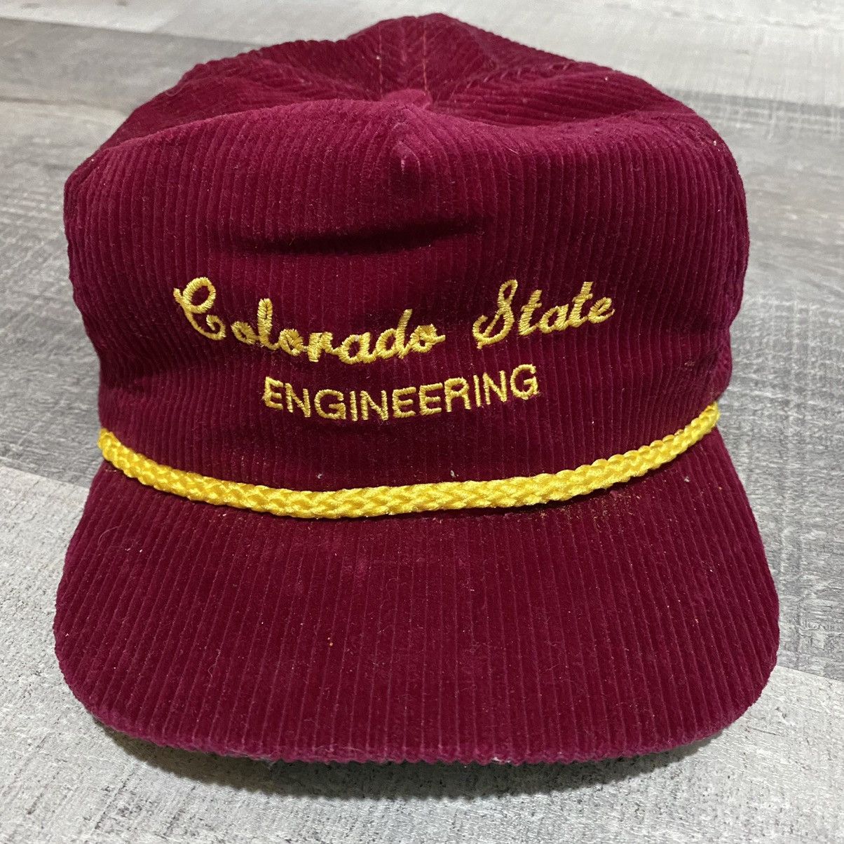 Collegiate × Very Rare × Vintage Colorado State Engineering Red ...