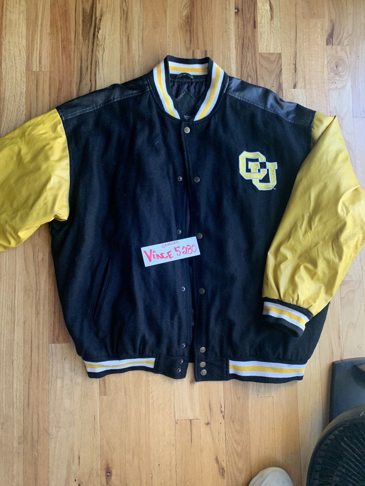 Steve And Barrys University of Colorado Letterman Jacket | Grailed