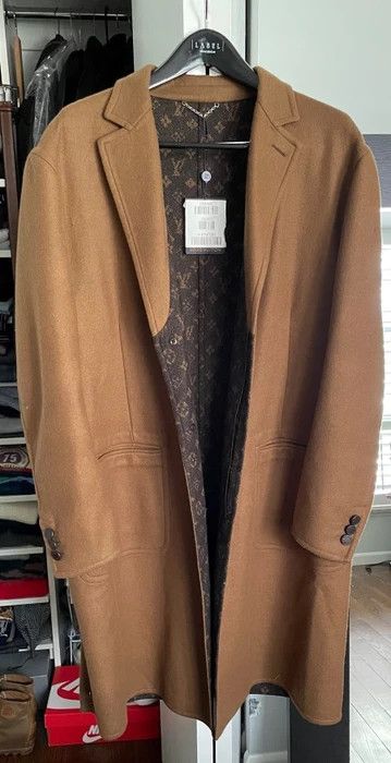 Louis Vuitton Louis Vuitton Wool-Cashmere Overcoat | Grailed