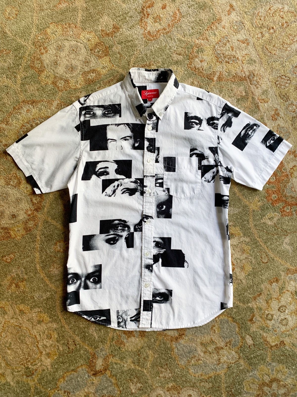 Supreme Supreme Eyes Button Up Shirt S/S11 | Grailed