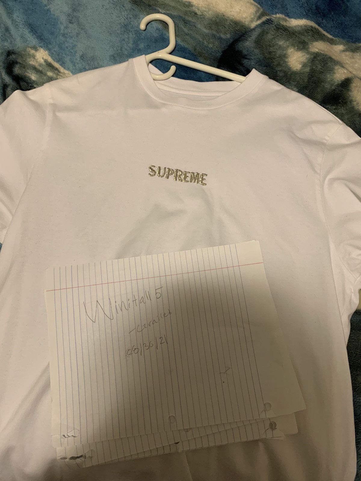 Supreme Supreme 2021 bolded metal letters | Grailed