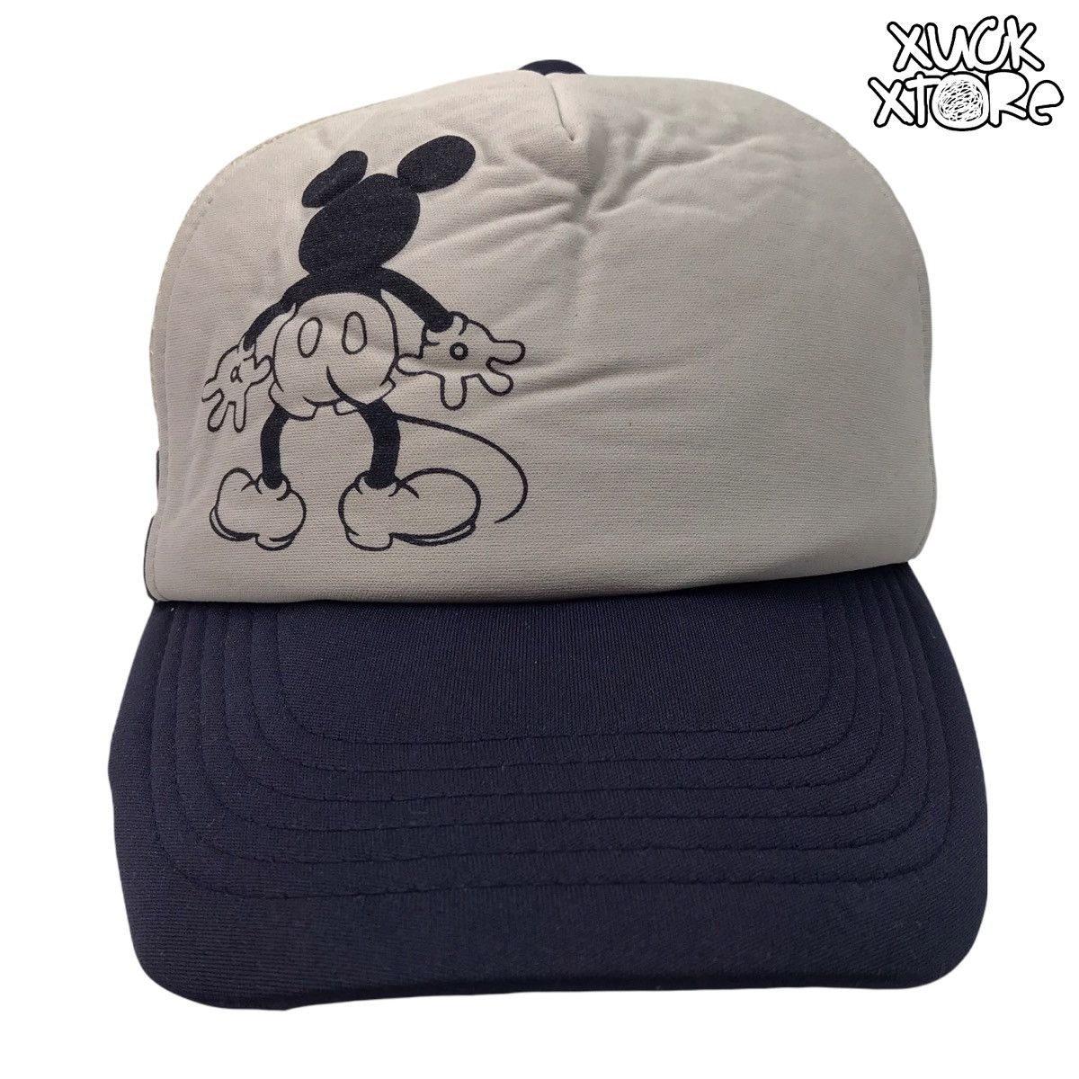 Mickey Mouse 🔥🔥 Vintage Mickey Mouse x Disney Logo Mesh Trucker Cap ...