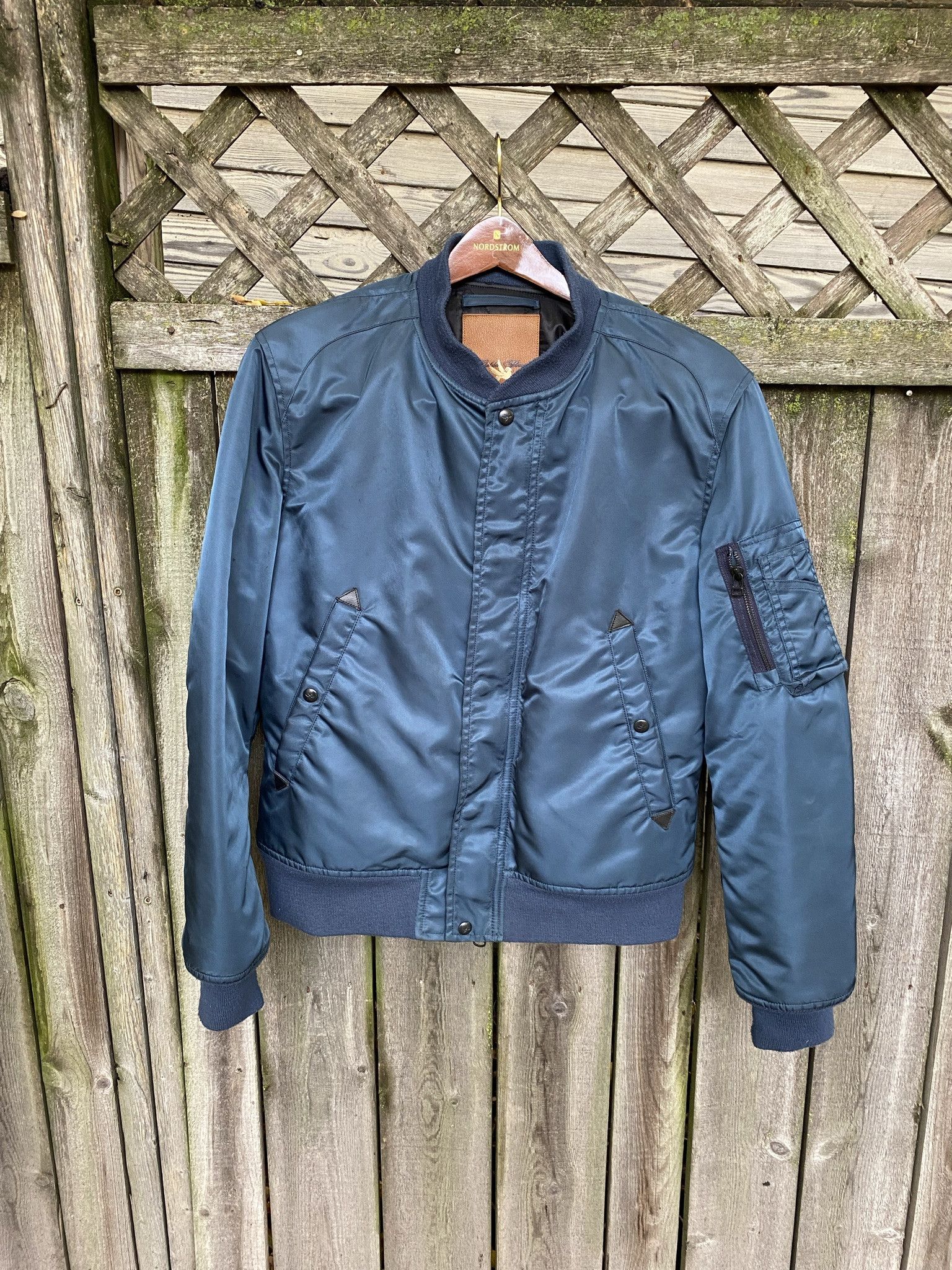 I. Spiewak And Sons Spiewak Golden Fleece FW14 Heritage MA-1 Bomber ...