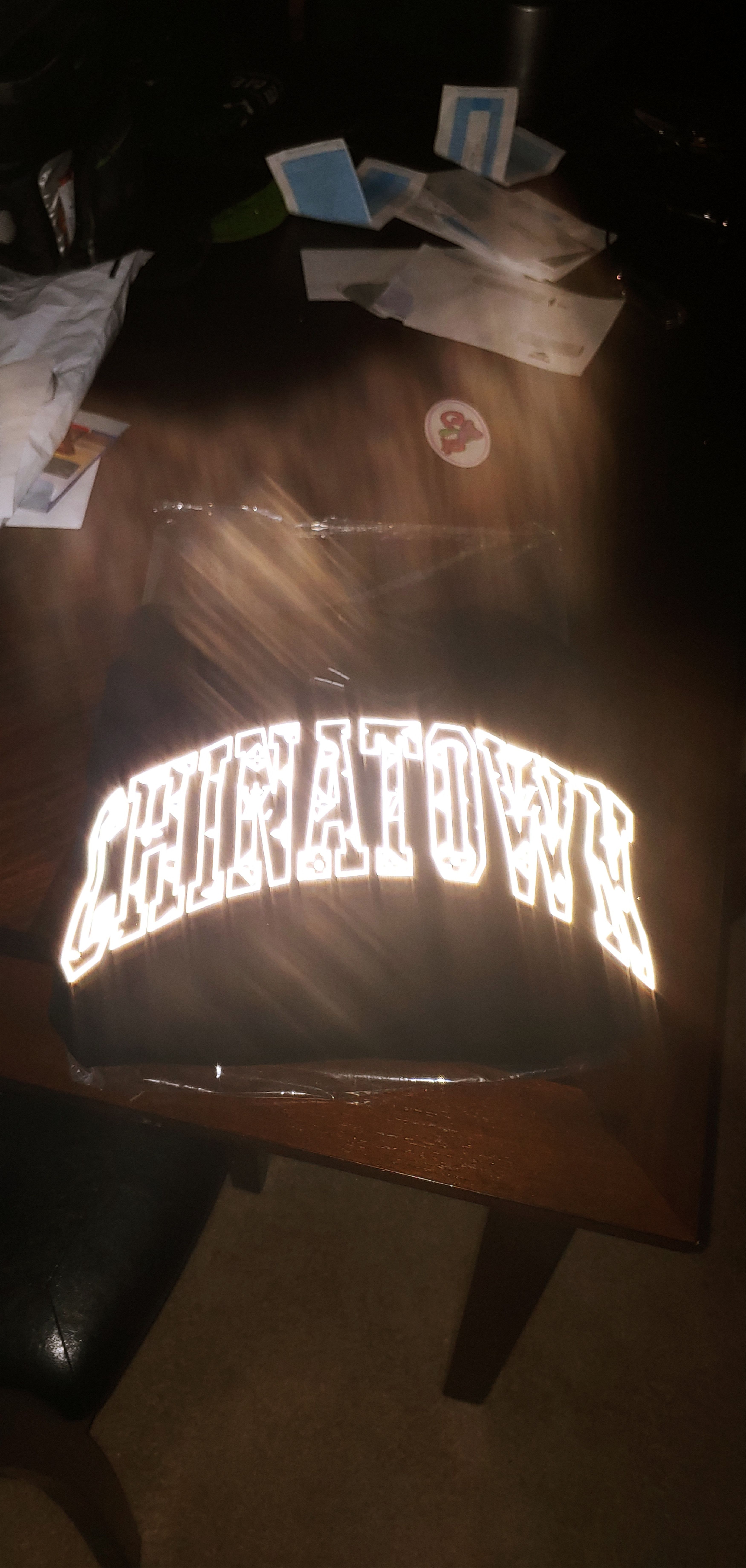 Market Chinatown Market 3M Monogram Arc Hoodie Black | Grailed