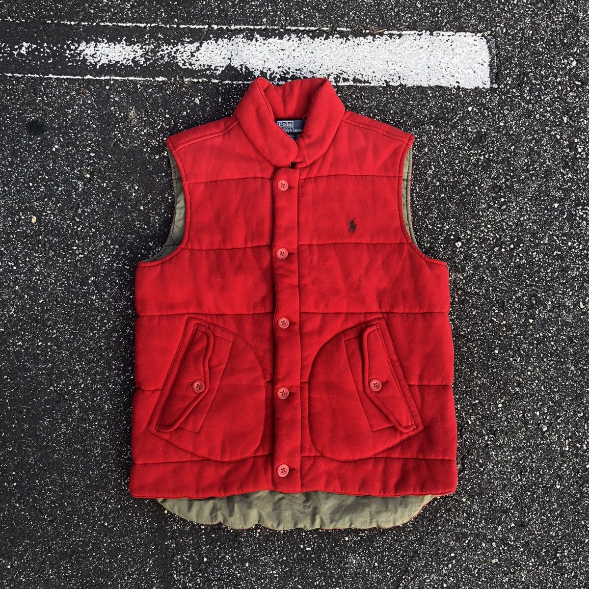 Polo Ralph Lauren × Ralph Lauren × Vintage Vintage 90s Red Polo Ralph ...