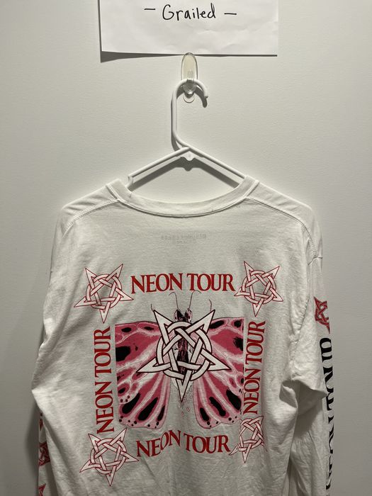 Playboi Carti Playboi Carti Neon Tour Pentagram L/S Tee | Grailed