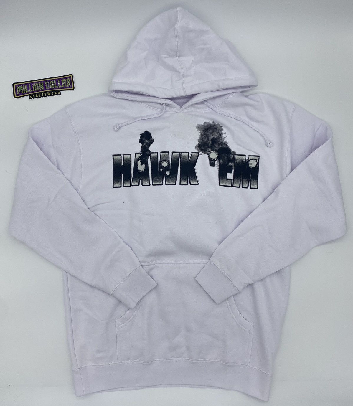 Vlone Vlone Pop Smoke Hawk Em Hoodie | Grailed