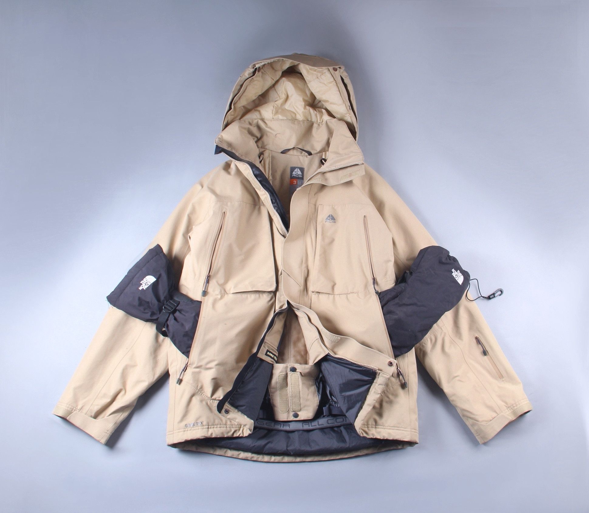 Nike × Nike ACG × Ski Nike ACG Vintage GORE TEX Ski Raincoat Jacket XL ...