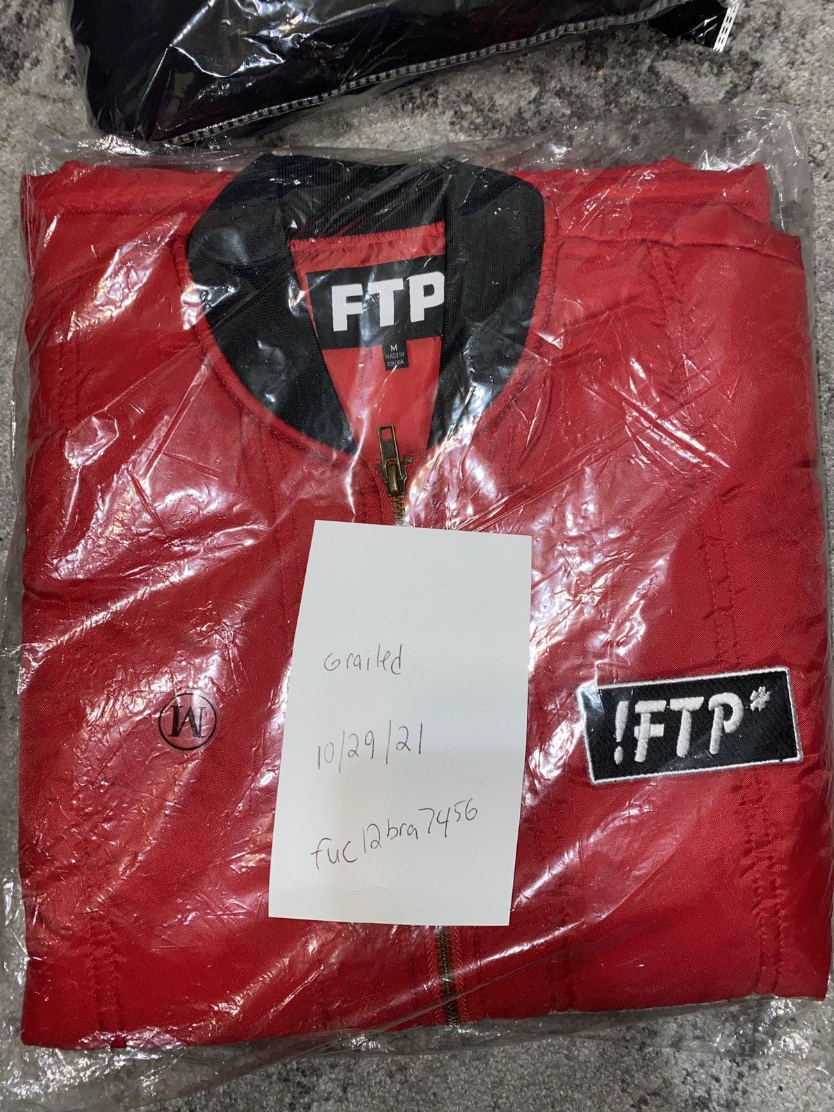 Fuck The Population FTP Eagle Vest Red Medium | Grailed