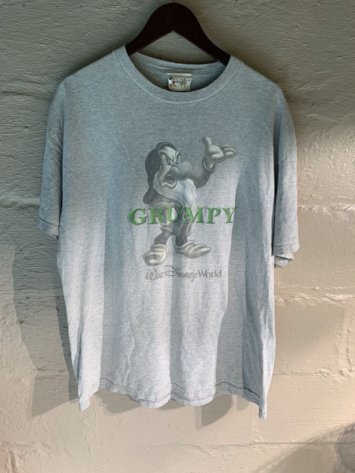 Disney × Vintage Vintage 90s Disney t shirt grumpy 7 dwarves xl | Grailed
