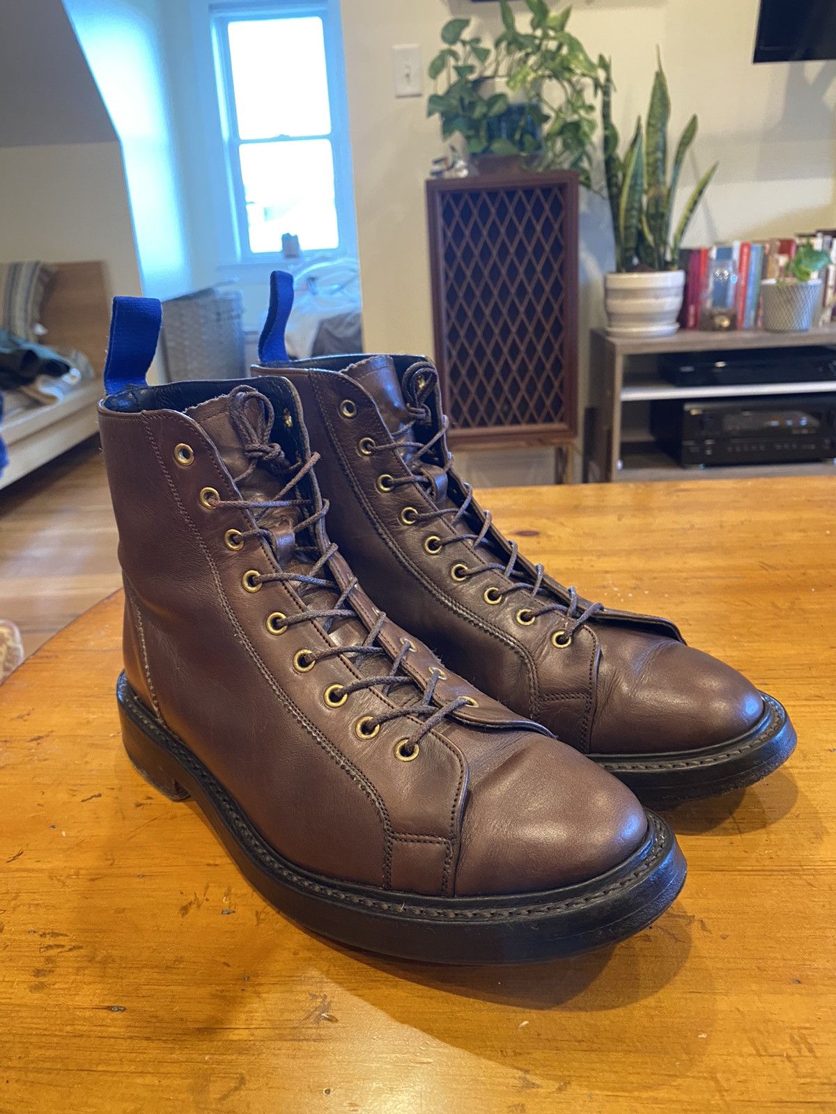 Paul Smith Rare Trickers 9-hole Ethan Monkey Boots Brown | Grailed