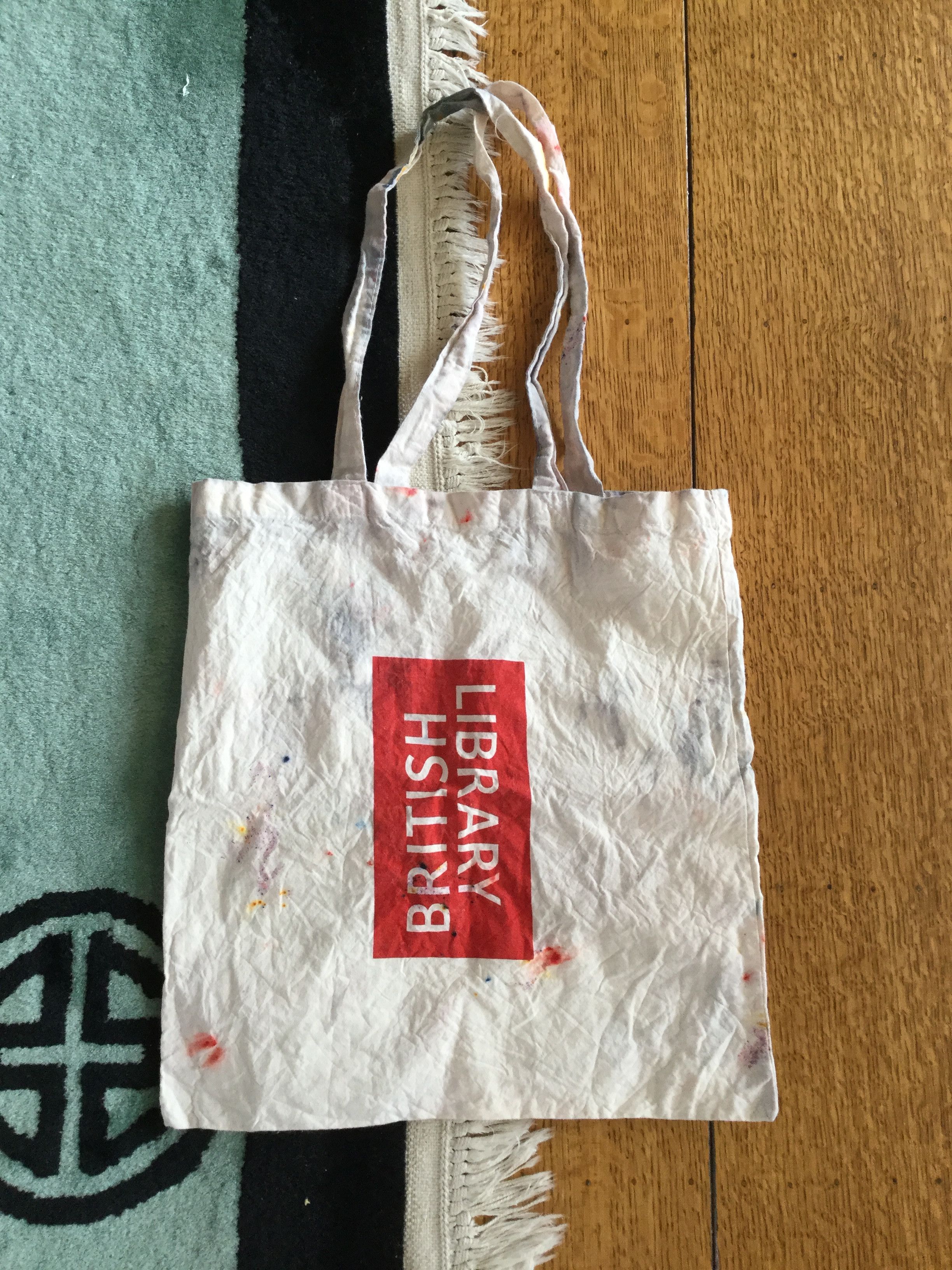 Vintage British Library Tote Bag | Grailed